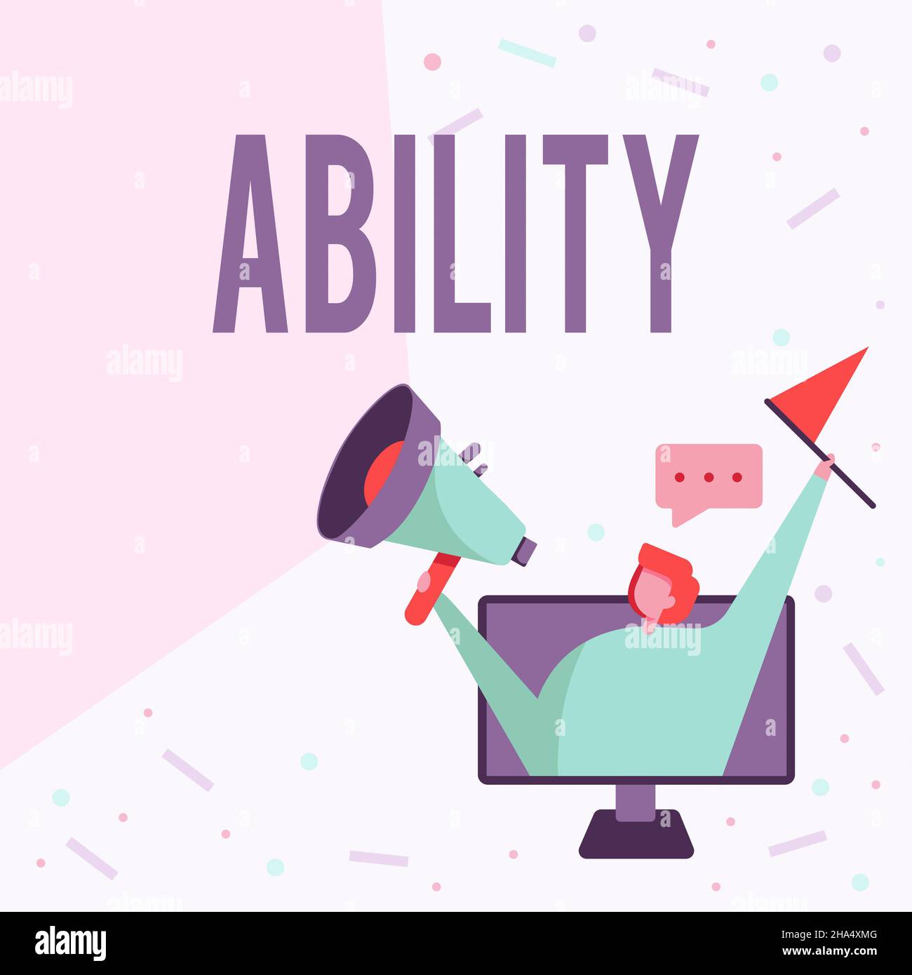 Conceptual caption Ability. Business overview the physical or mental ...