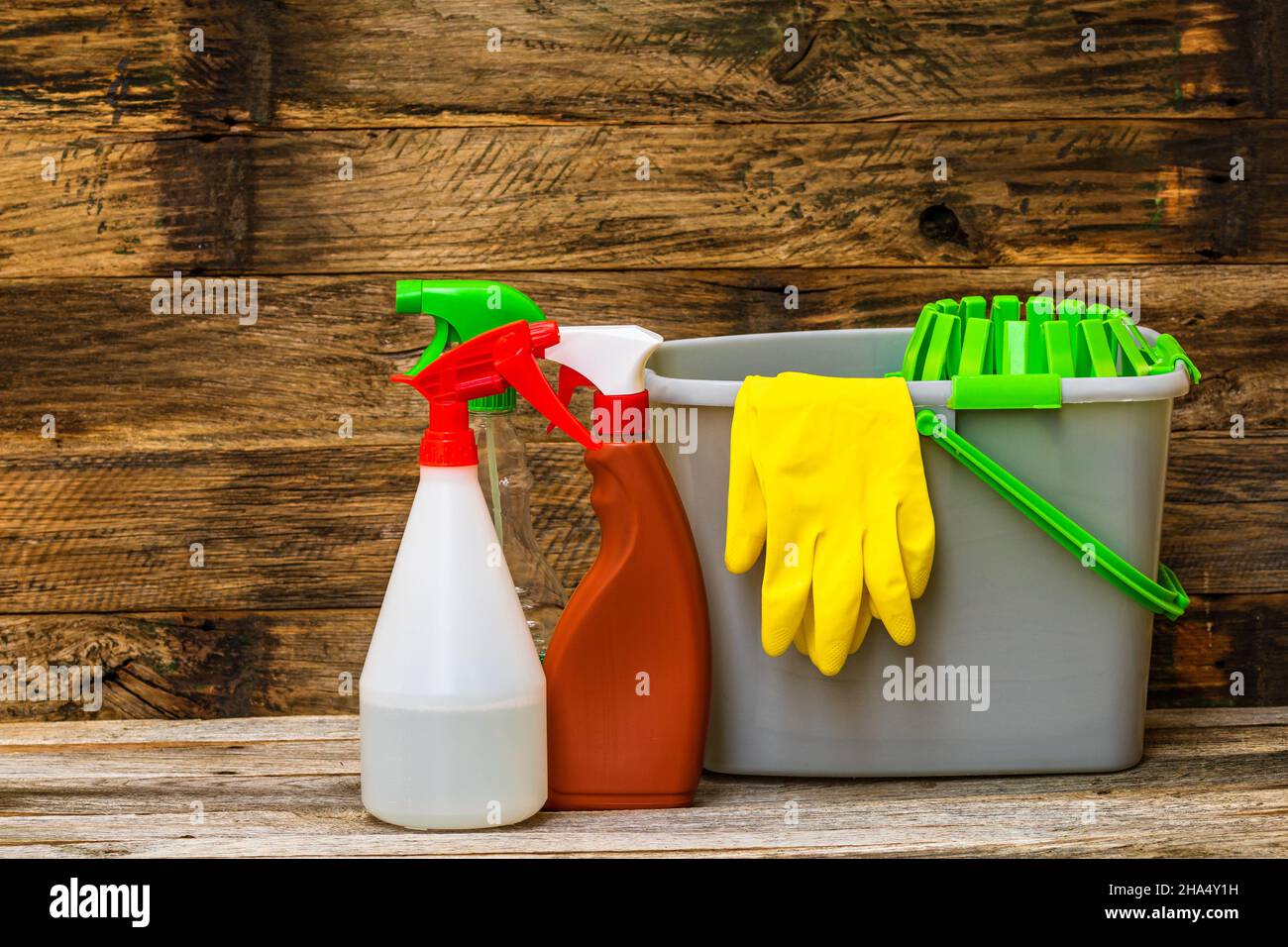 Cleaning sprayer, sanitizer spray. Home cleaning concept Stock Photo ...
