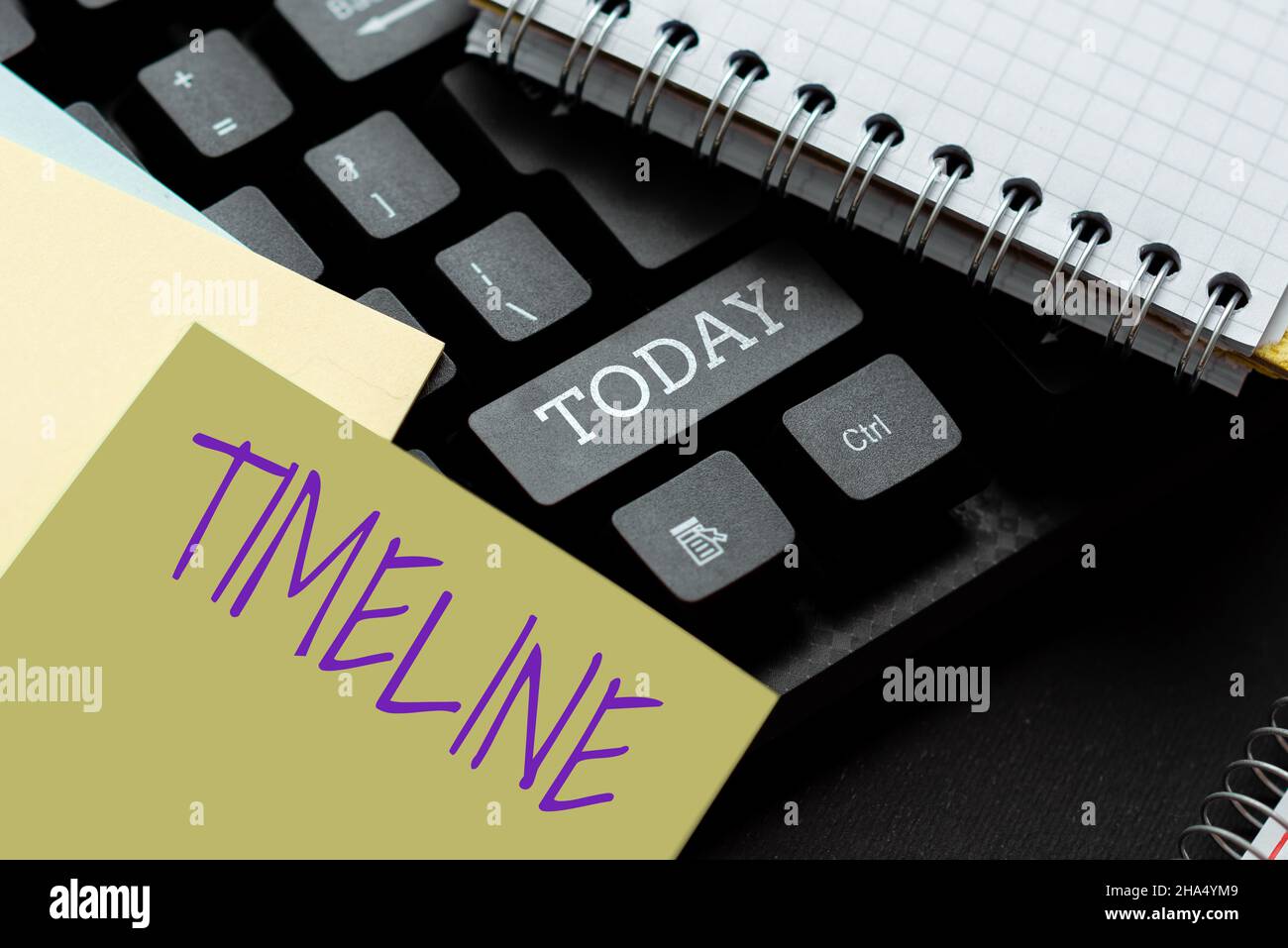 Conceptual display Timeline. Word for graphical representation of ...