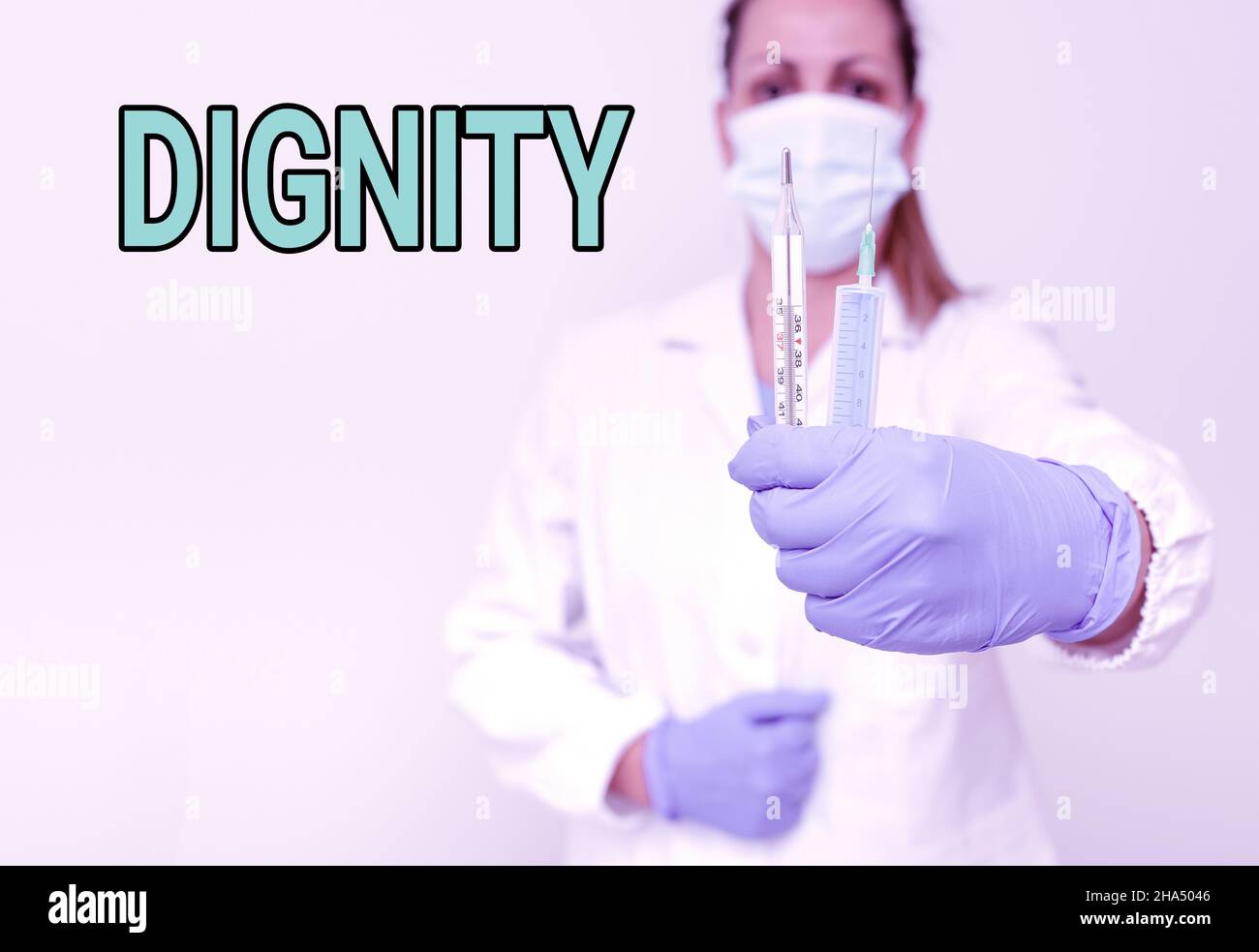 Conceptual display Dignity. Business showcase Quality Being worthy of ...