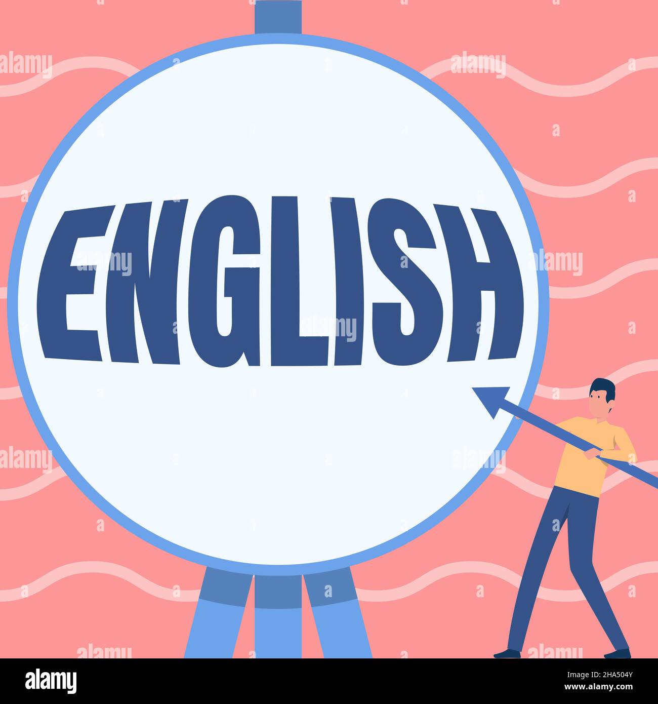 English Class Sign