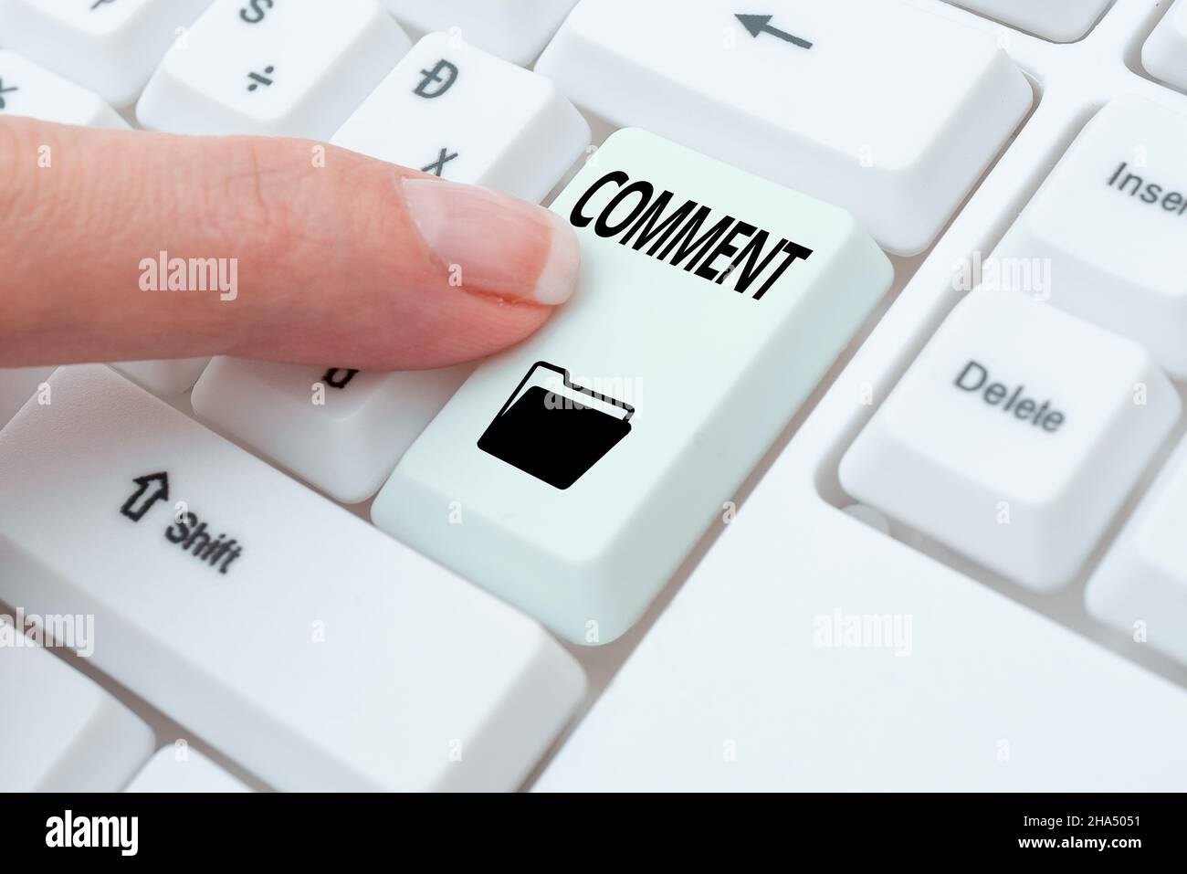 Writing displaying text Comment. Internet Concept Verbal Written remark ...