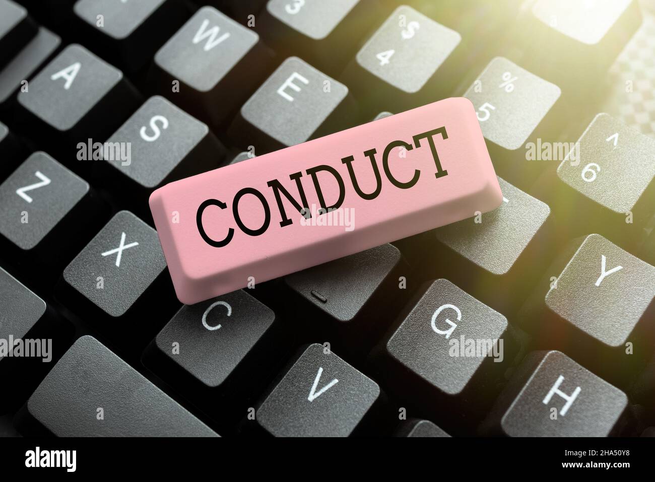 Conceptual display Conduct. Conceptual photo manner in which an ...