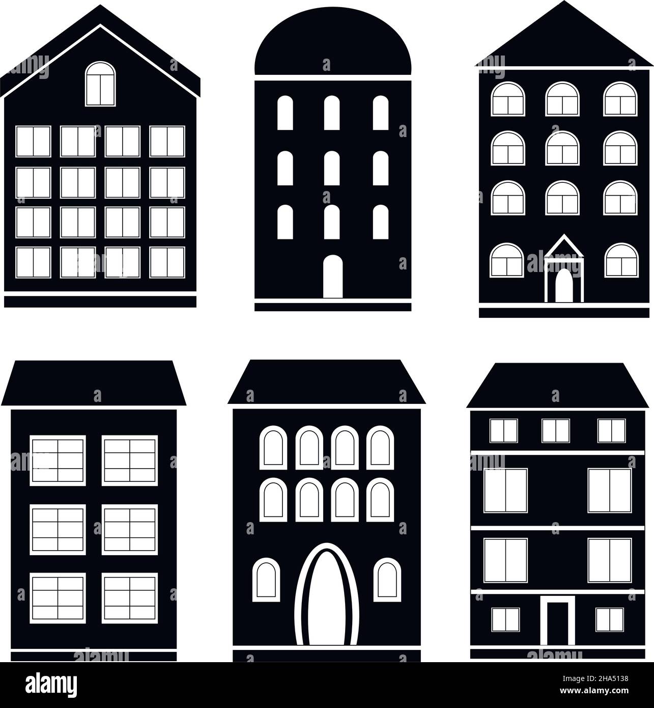 Black facade residential building hi-res stock photography and images ...