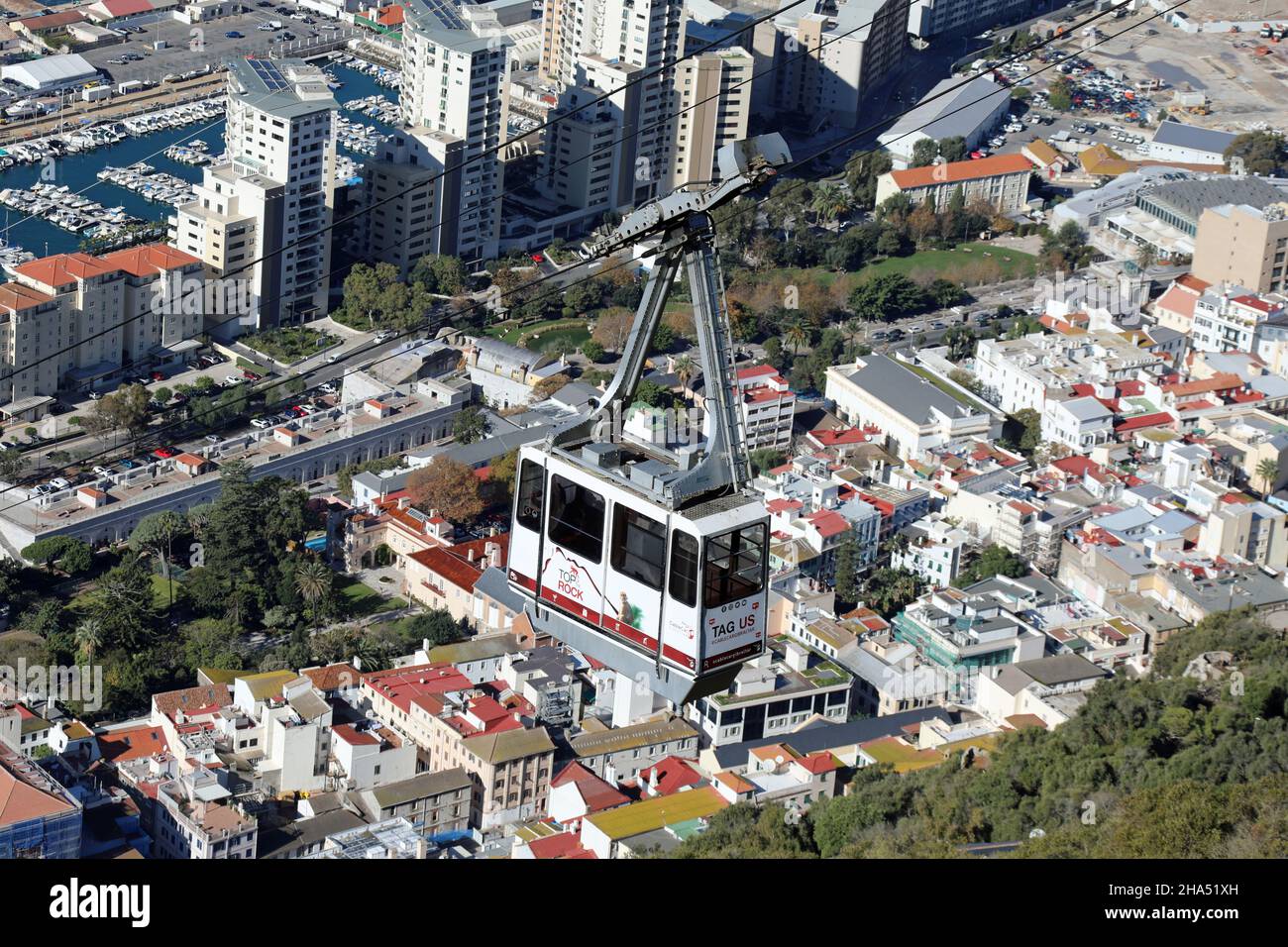 Teleferico de gibraltar hi-res stock photography and images - Alamy