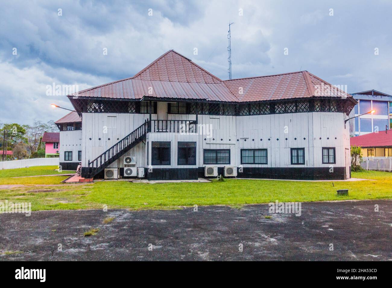 Fort Sylvia in Kapit, Sarawak Malaysia Stock Photo - Alamy