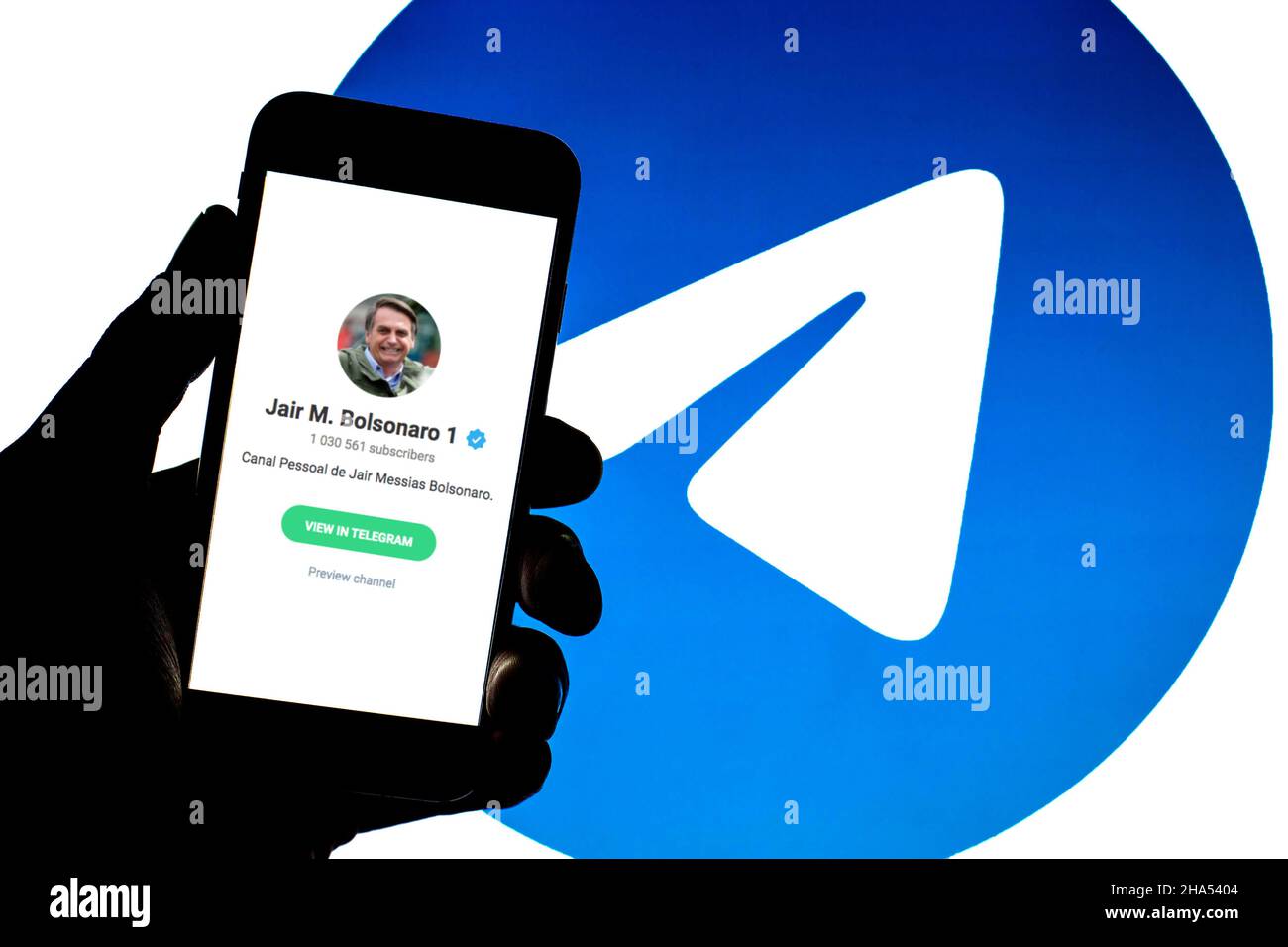 Telegram in brazil hi-res stock photography and images - Alamy