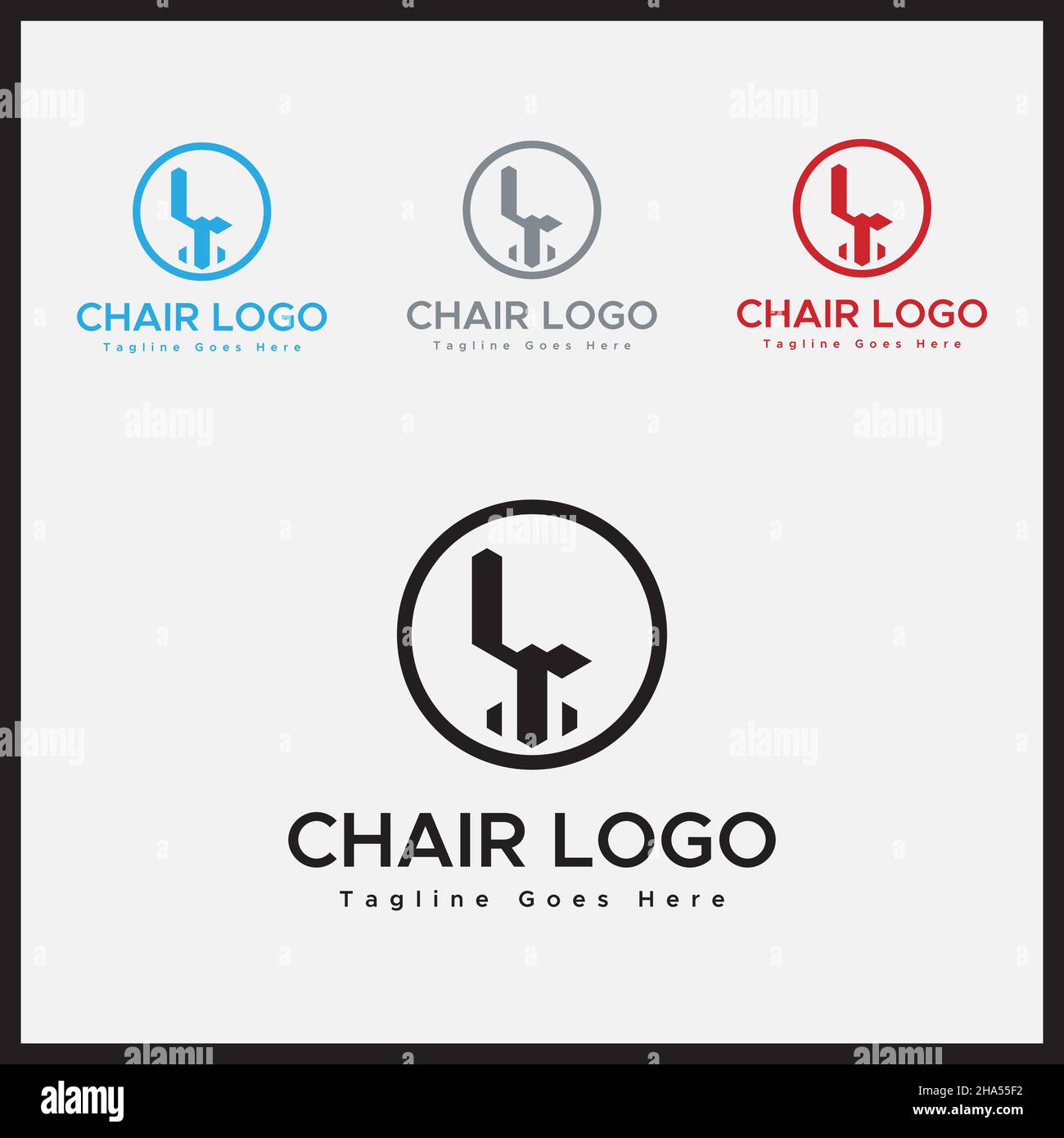 Black armchair and dark interior Stock Vector Images - Alamy