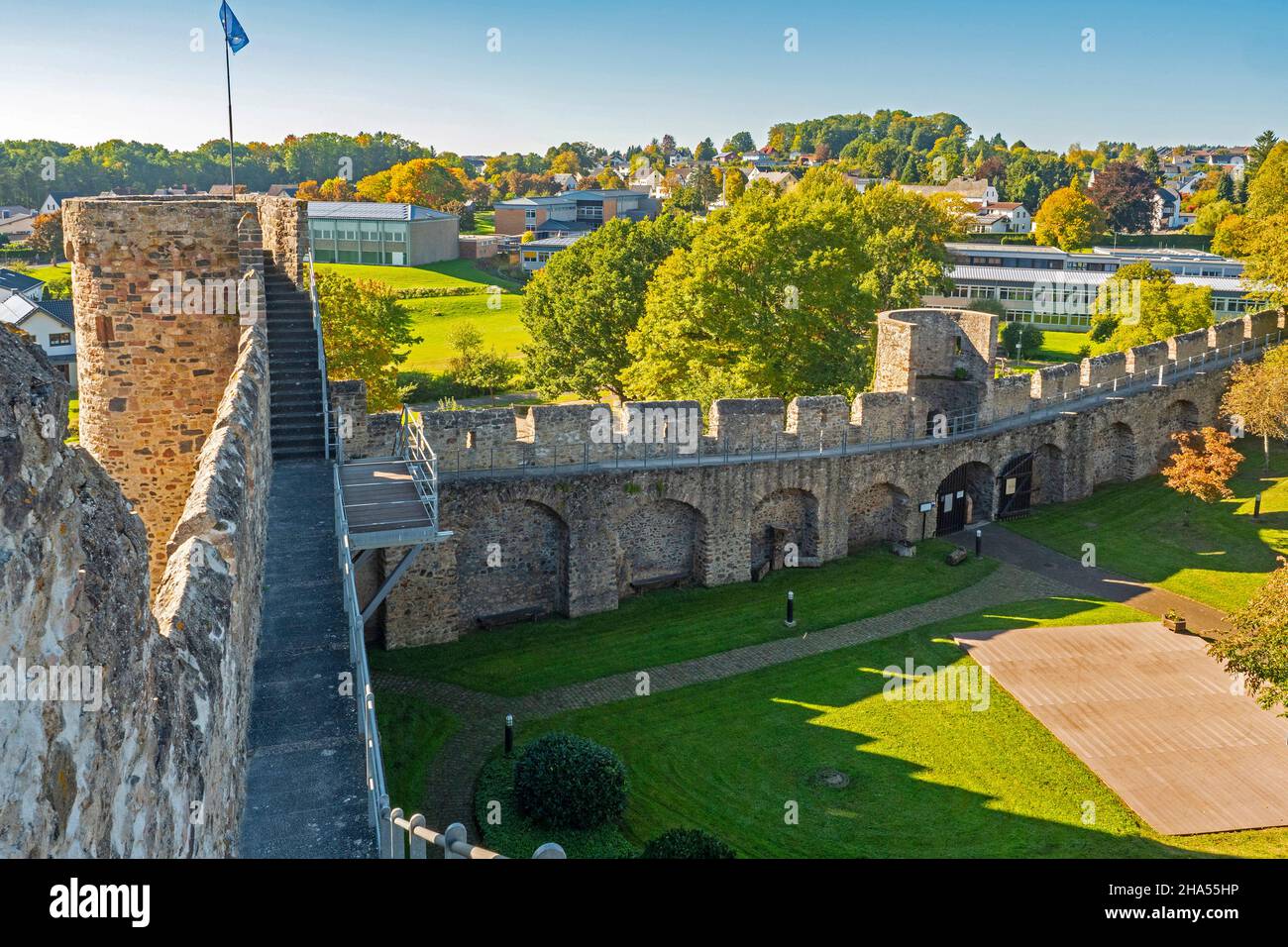City wall in hillesheim hi-res stock photography and images - Alamy