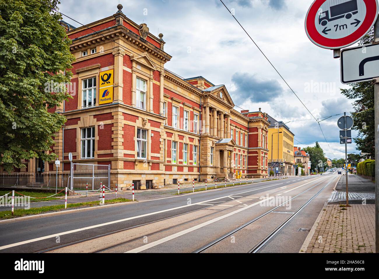 Postbank building in Gotha, Thuringia, Germany Stock Photo - Alamy