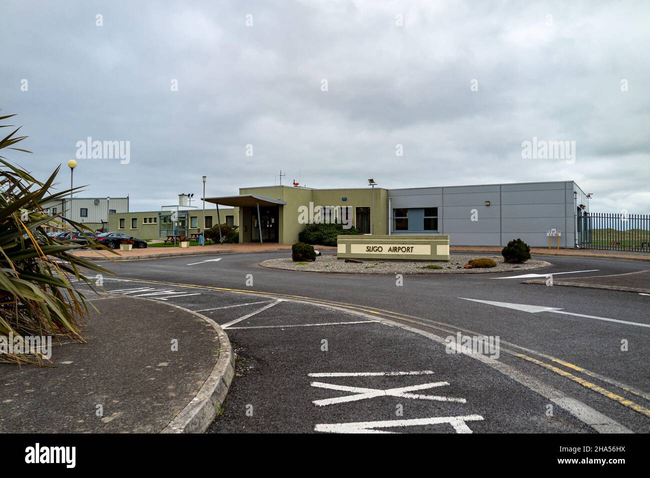 SLIGO, IRELAND - OCTOBER 12 2021 - Sligo airport is a small airport ...
