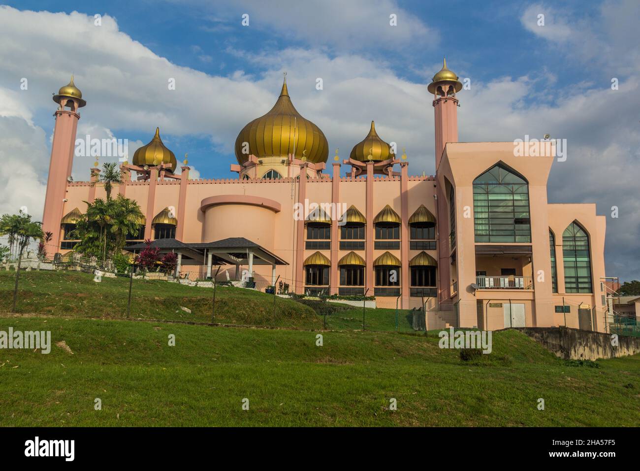 Kuching City Mosque, Sarawak state Malaysia Stock Photo - Alamy