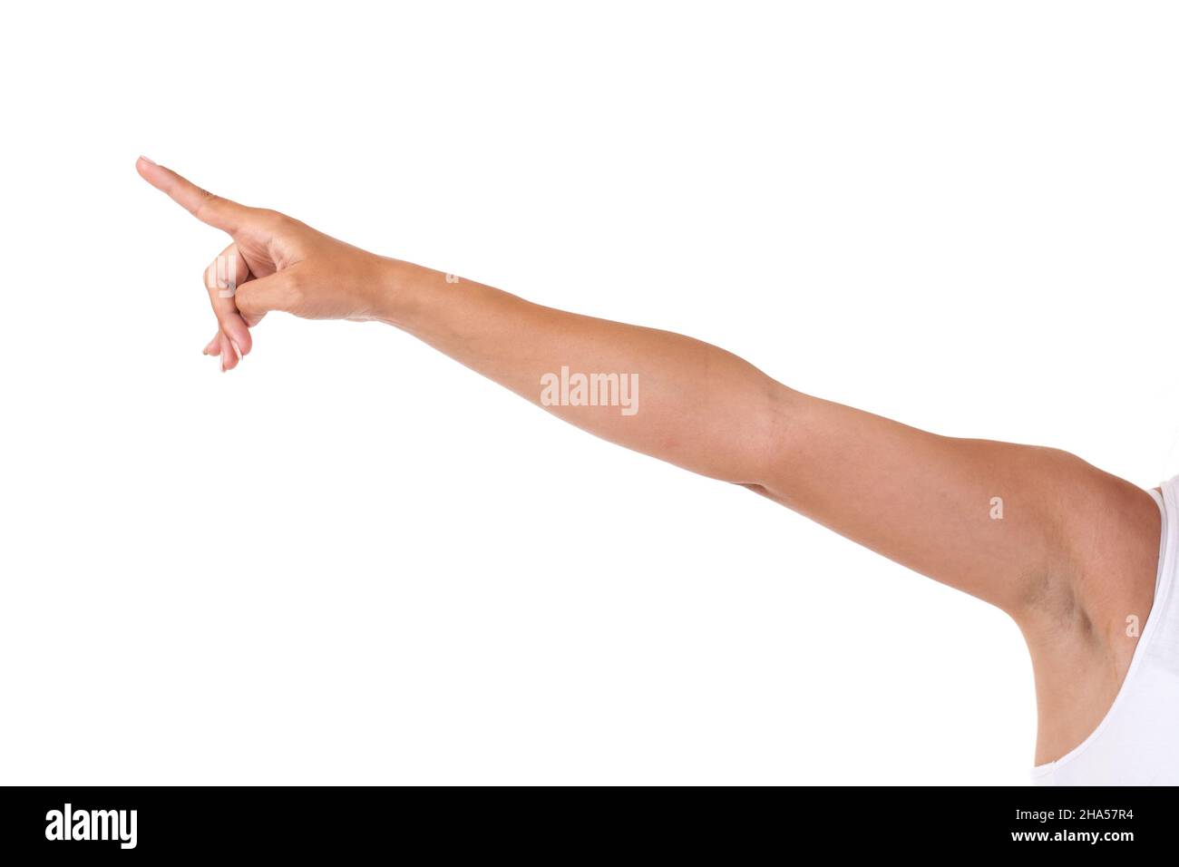 Person pointing cutout hi-res stock photography and images - Alamy