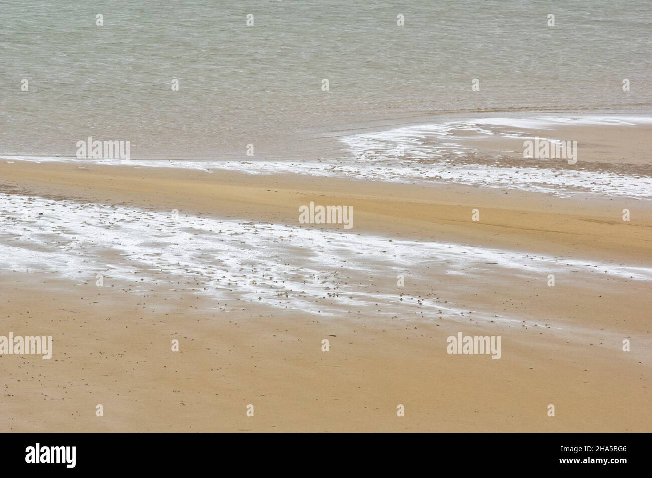 europe,republic of ireland,county donegal,intertidal zone on the sandy ...