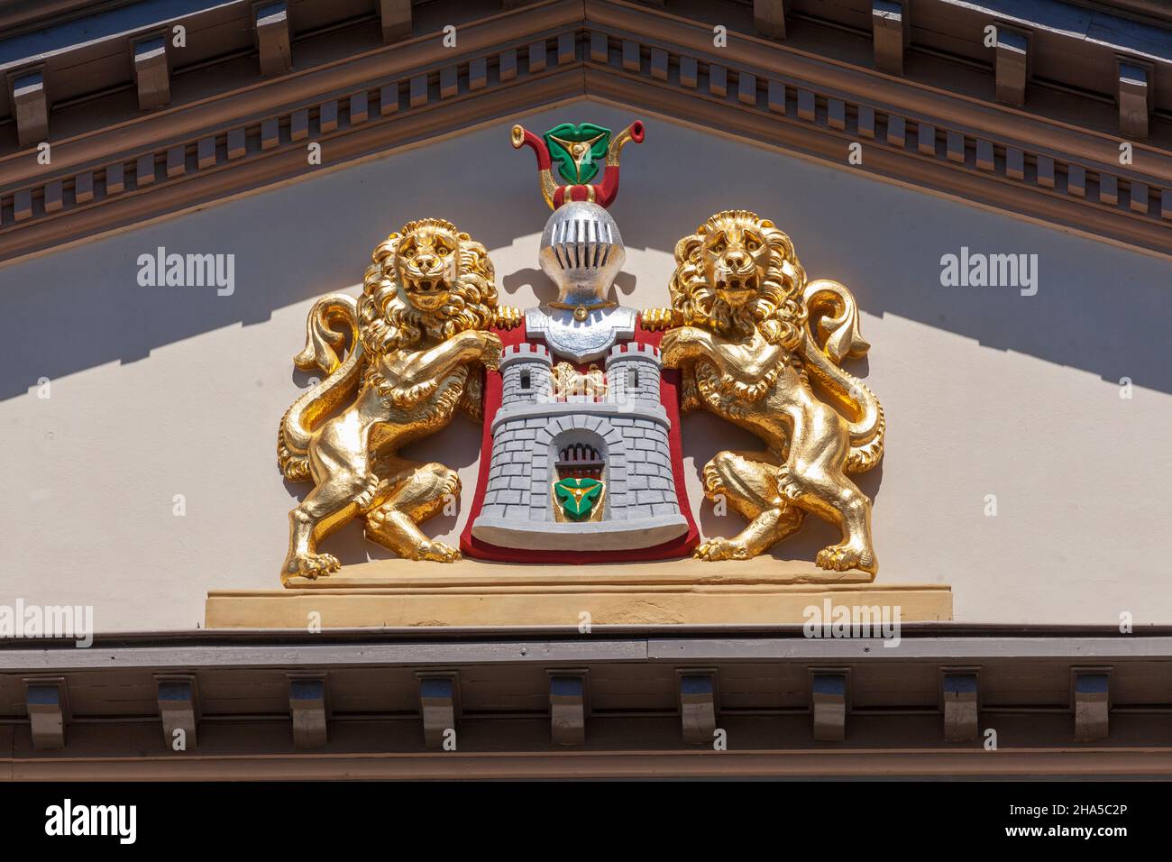 House of hanover coat of arms hi-res stock photography and images - Alamy