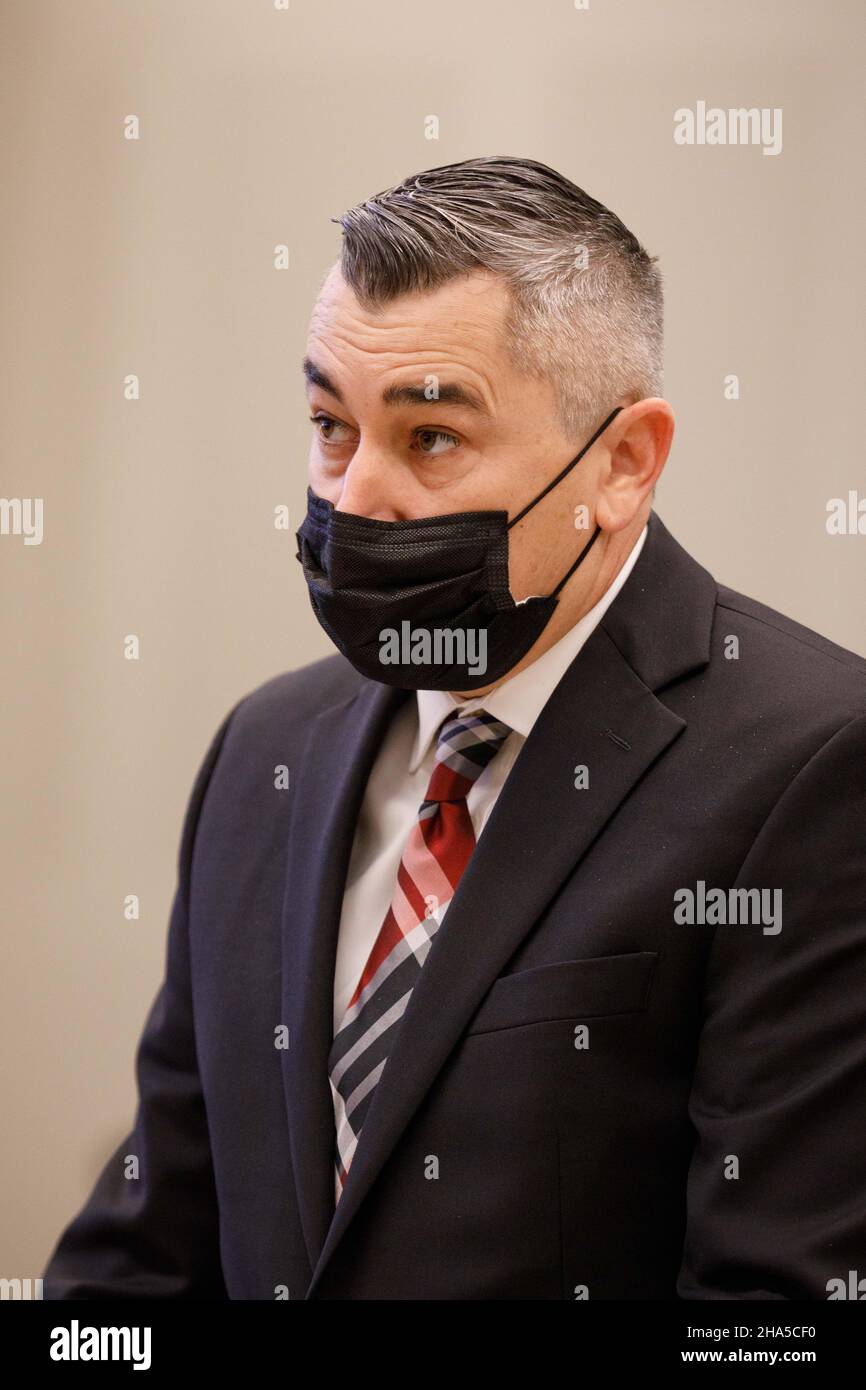 Portland, USA. 10th Dec, 2021. Prosecutor Nathan Vasquez argues for 130 ...