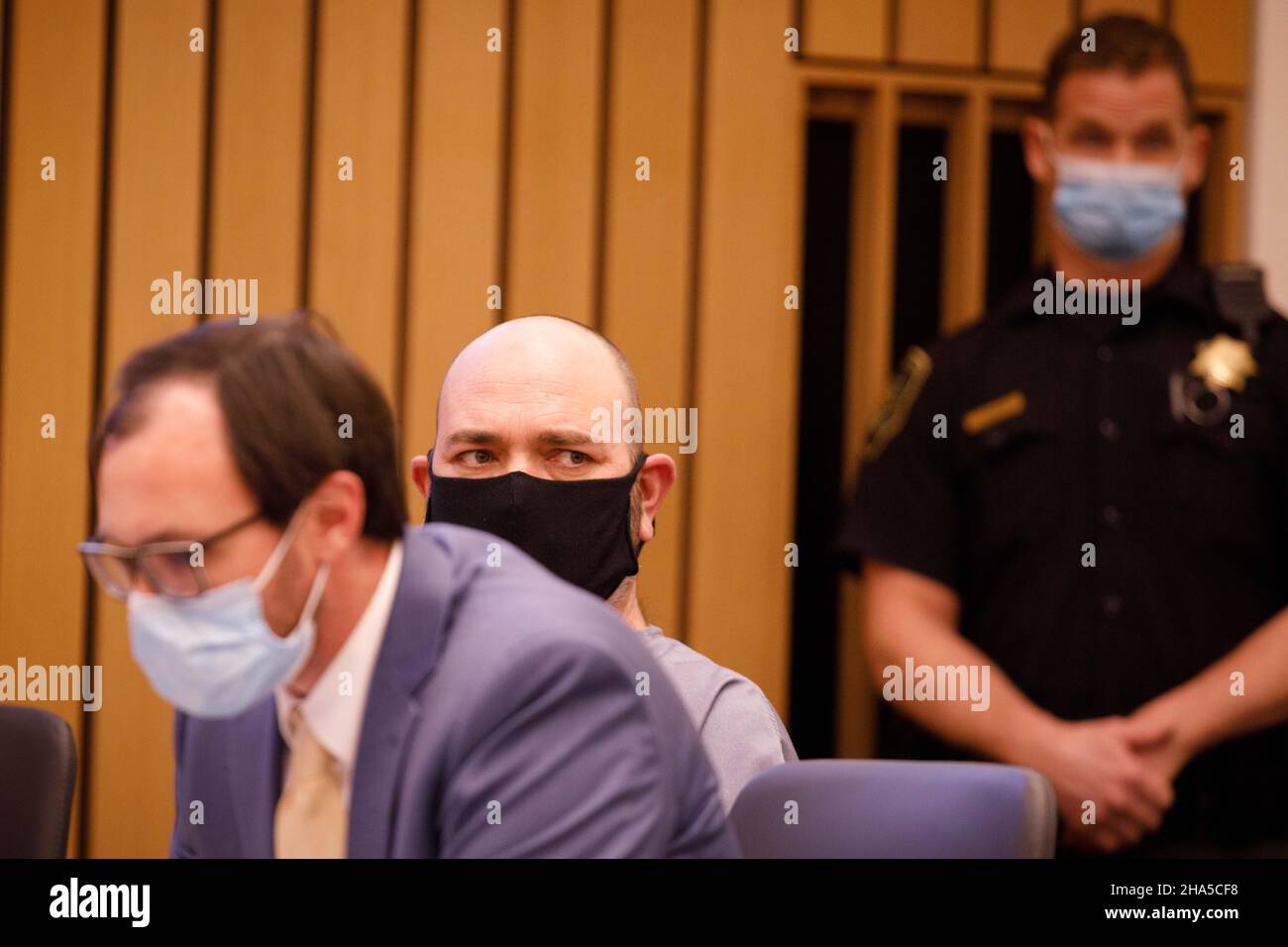 Portland, USA. 10th Dec, 2021. Alan Swinney, a Proud Boy whom the ...