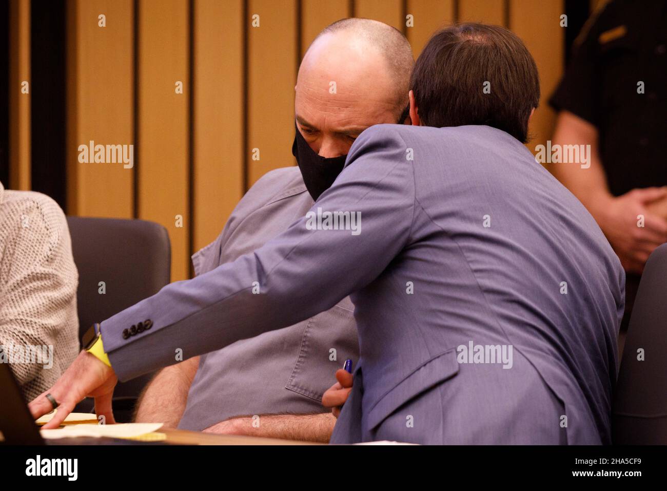 Portland, USA. 10th Dec, 2021. Alan Swinney, a Proud Boy whom the ...
