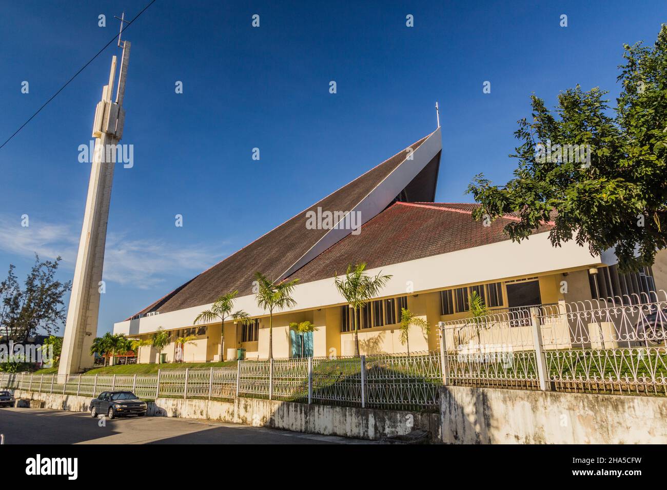 Sacred Heart Cathedral in Kota Kinabalu, Sabah, Malaysia Stock Photo ...