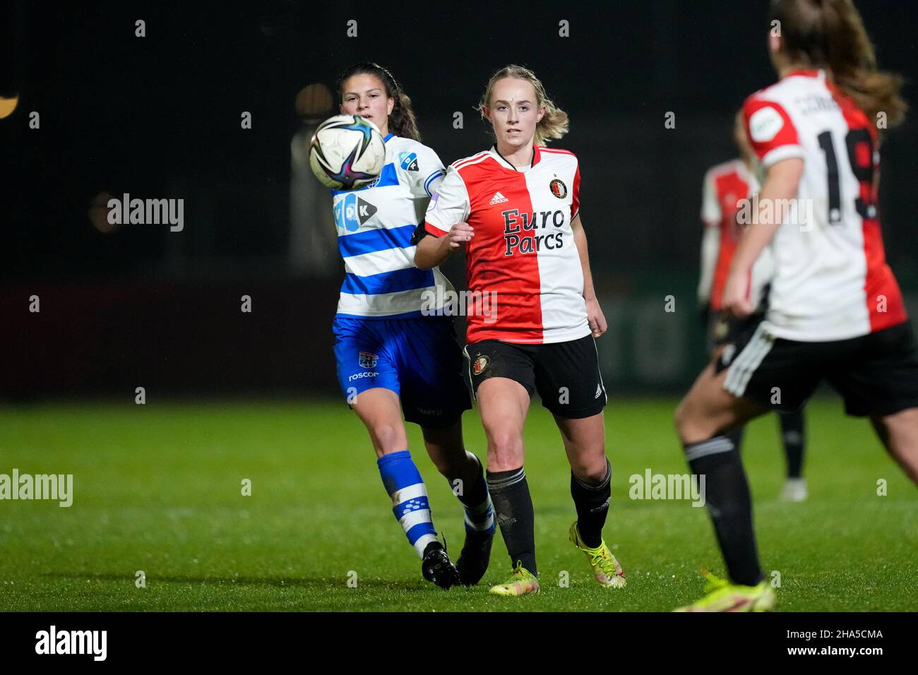 ROTTERDAM, NETHERLANDS - DECEMBER 10: Danique Noordman of PEC Zwolle ...