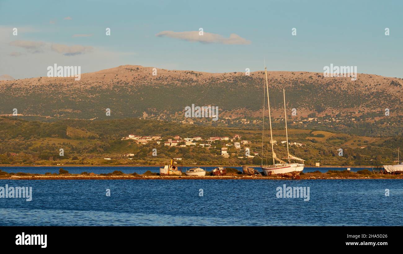 greece,greek islands,ionian islands,lefakada or lefkas,lefkada city ...