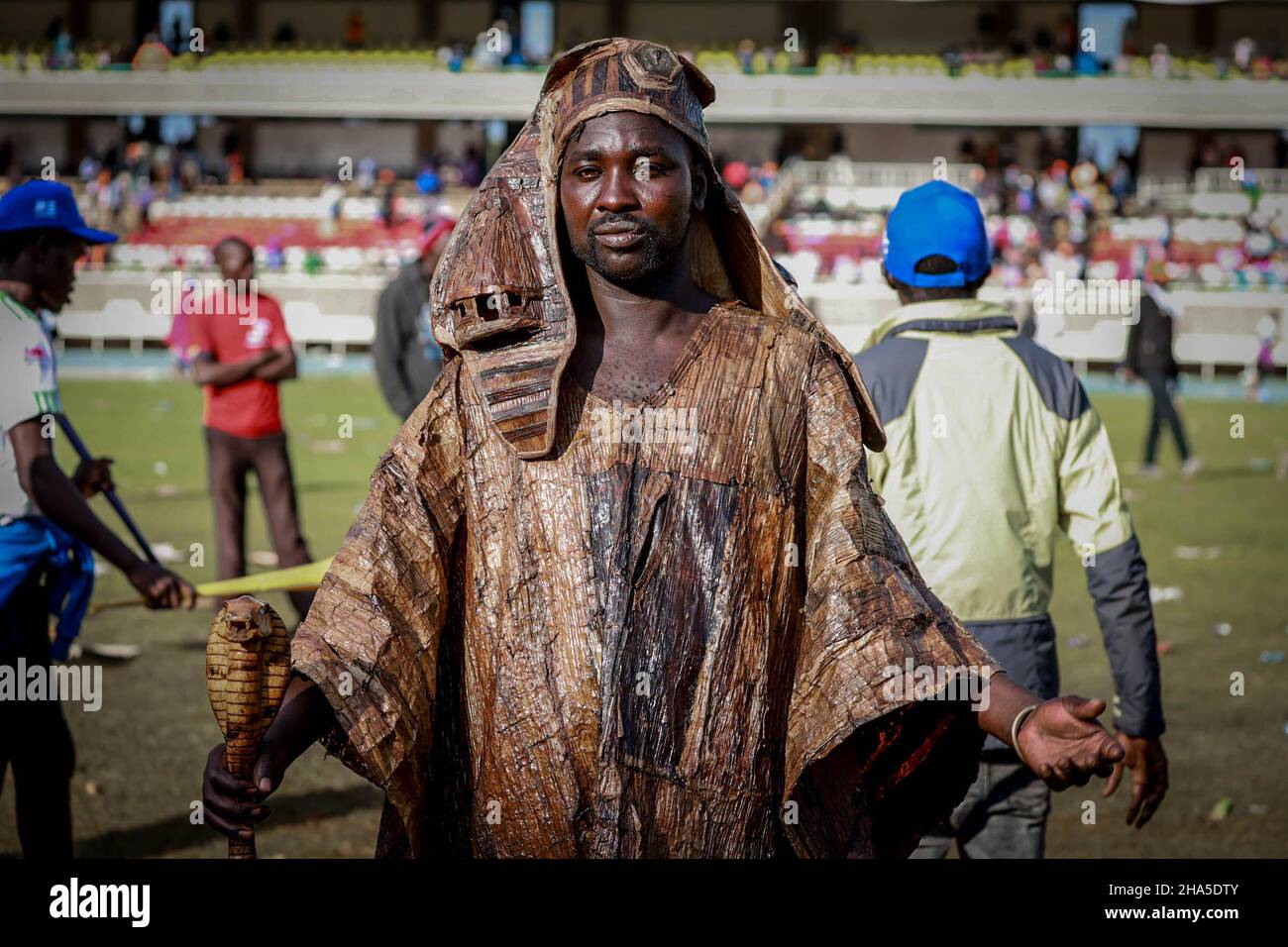 Nairobi, Kenya. 10th Dec, 2021. Citizens attend the Azimio la Umoja ...
