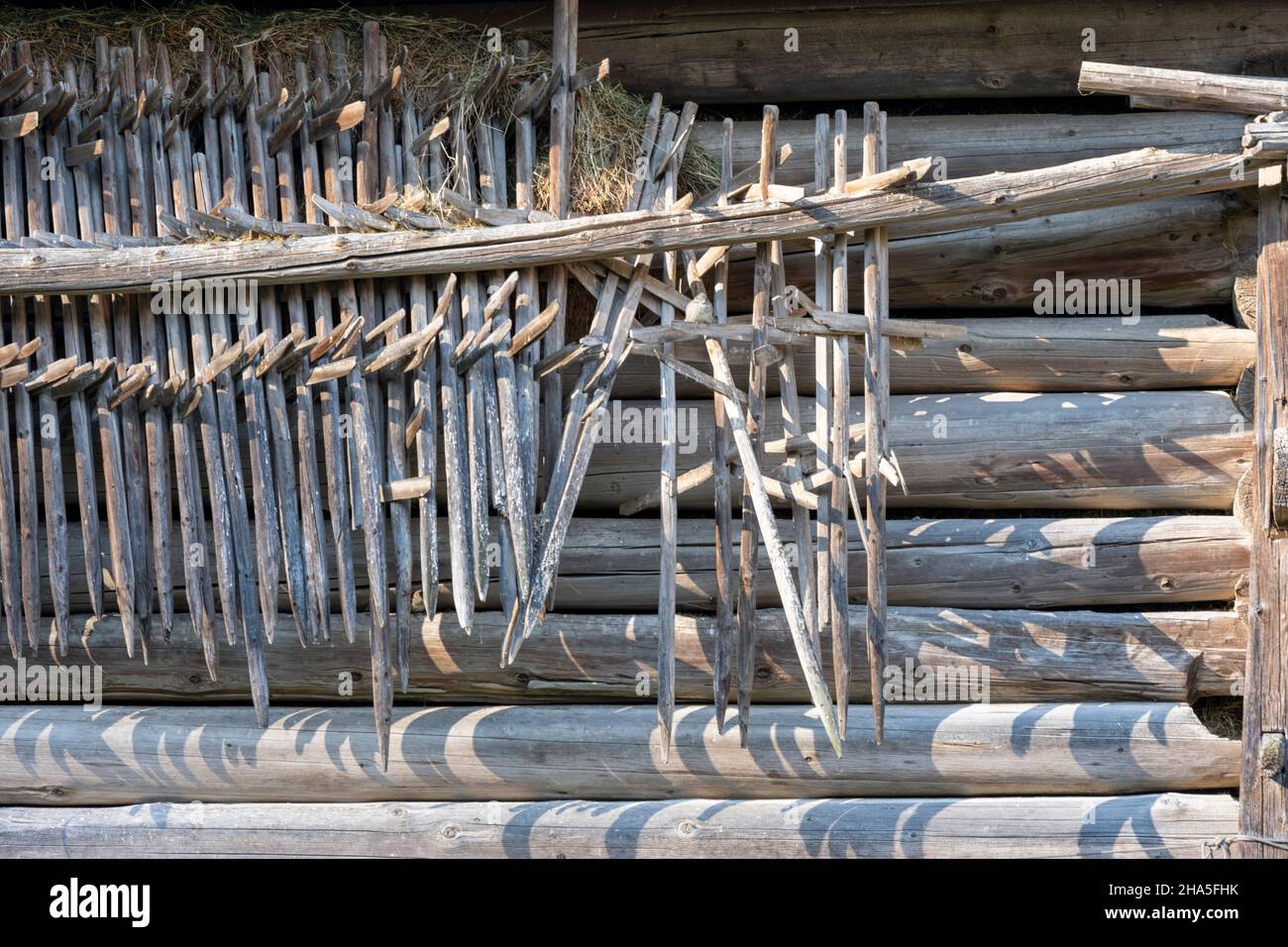 Barn With Hay Sticks High Resolution Stock Photography and Images - Alamy