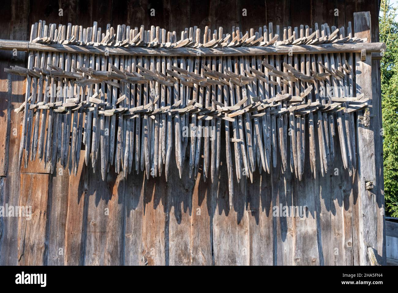 Barn with hay sticks hi-res stock photography and images - Alamy