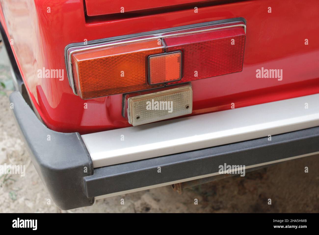 Car headlight. Headlights. Part of the car Stock Photo - Alamy