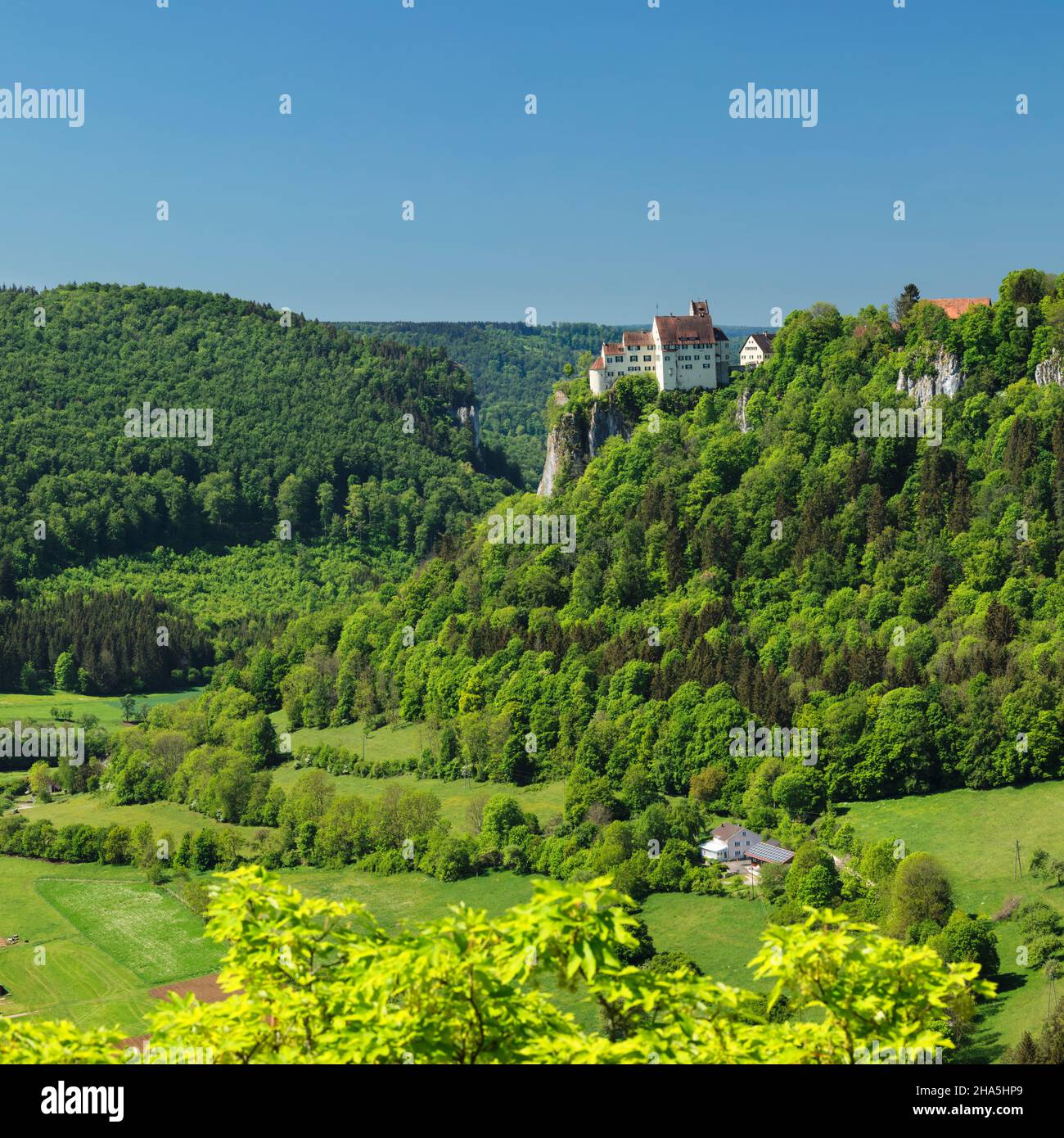 Upper danube nature park castle hi-res stock photography and images - Alamy