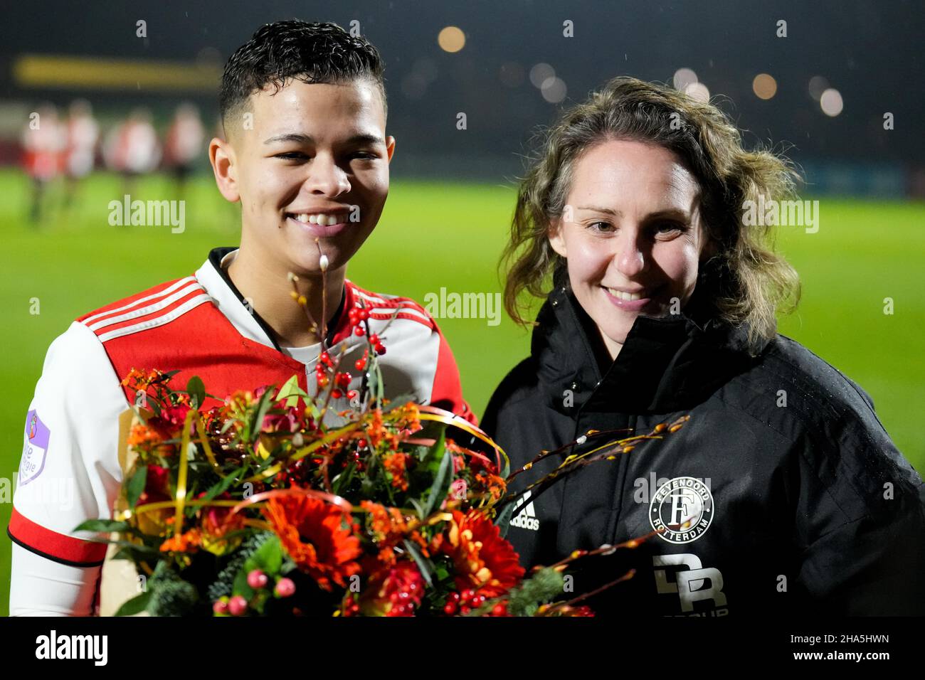 ROTTERDAM, NETHERLANDS - DECEMBER 10: Samantha van Diemen of Feyenoord ...