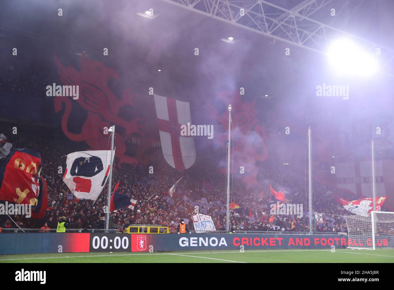 Genoa fans hi-res stock photography and images - Alamy