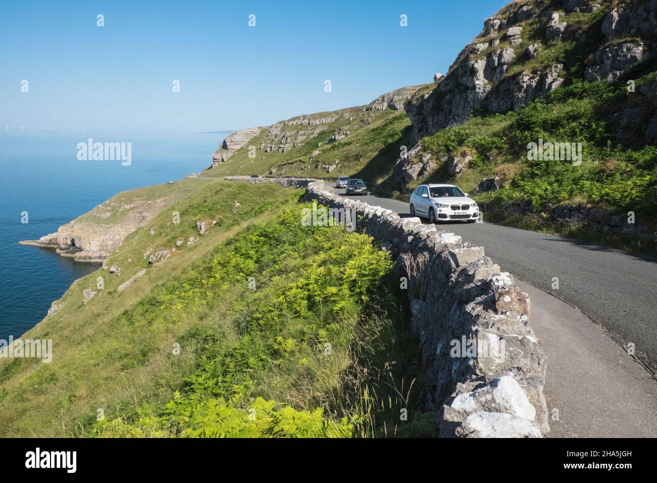 Drive,driving,car,along,steep,incline,switchback,road,roads,lane,lanes ...