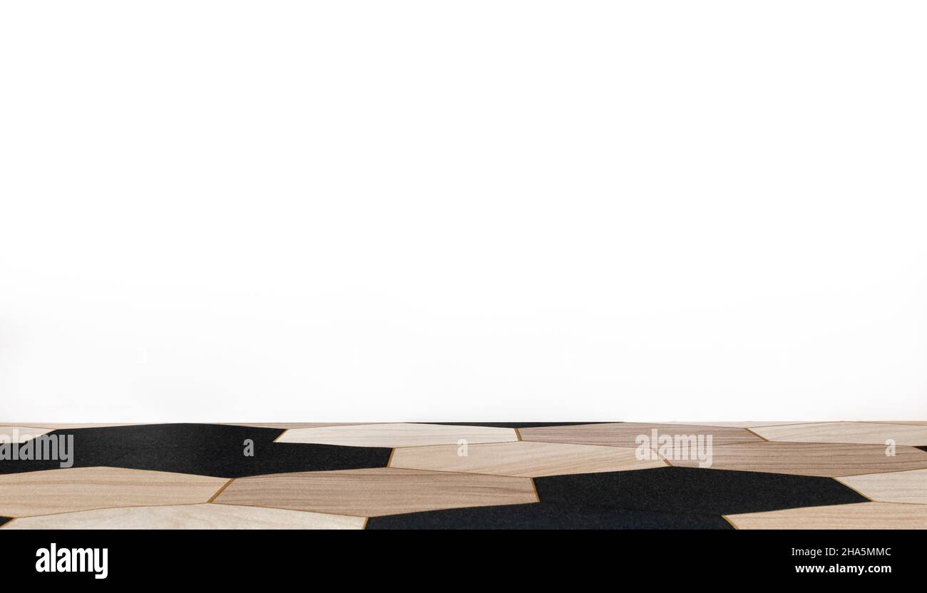 White background with geometric shape support for displaying ...