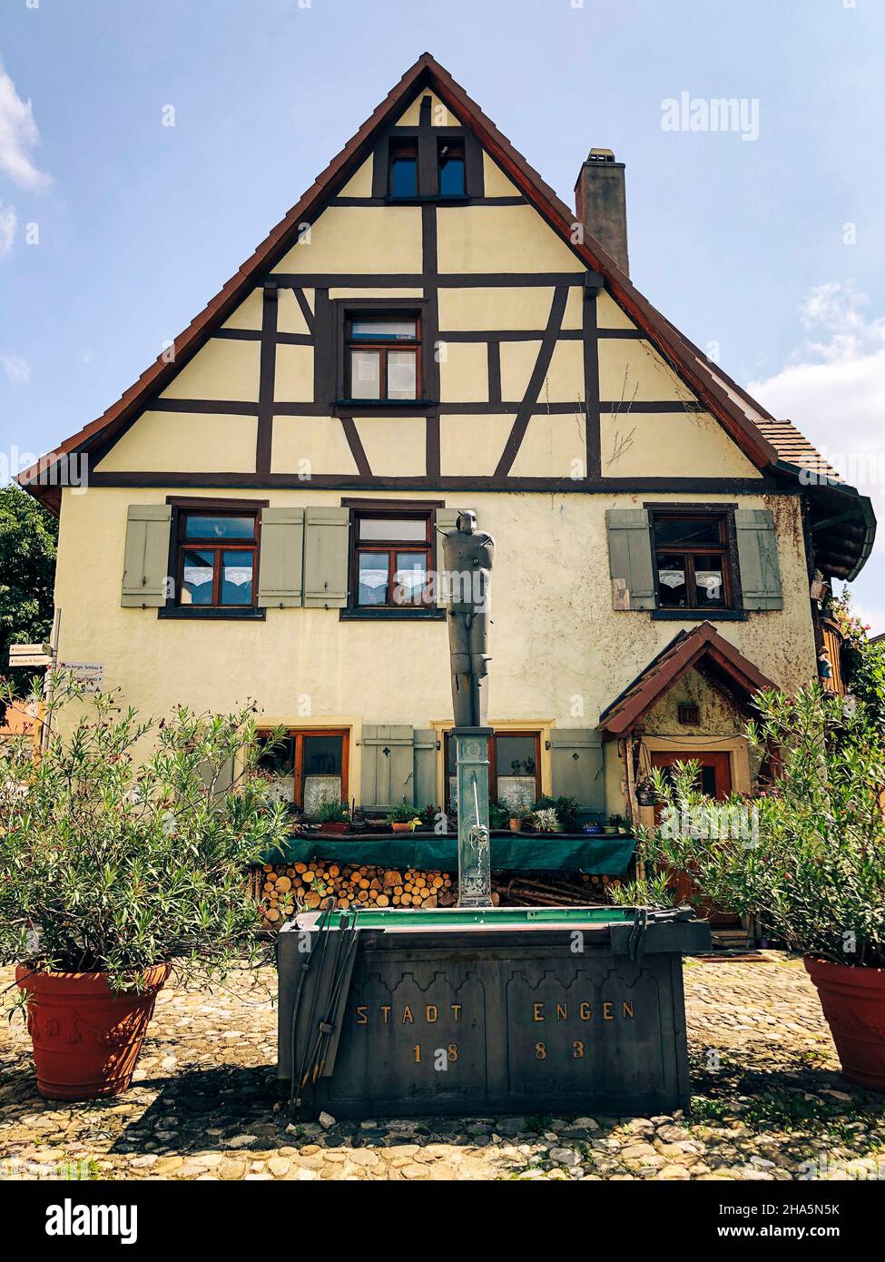 engen,old town,district of konstanz,baden-wuerttemberg,germany Stock ...
