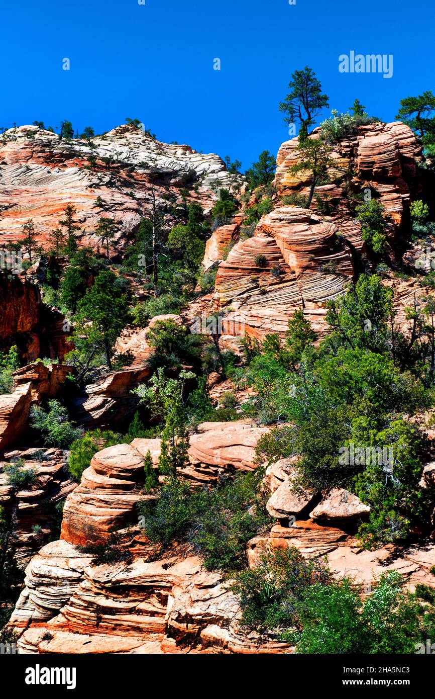 Rippled swirls of sandstone hi-res stock photography and images - Alamy