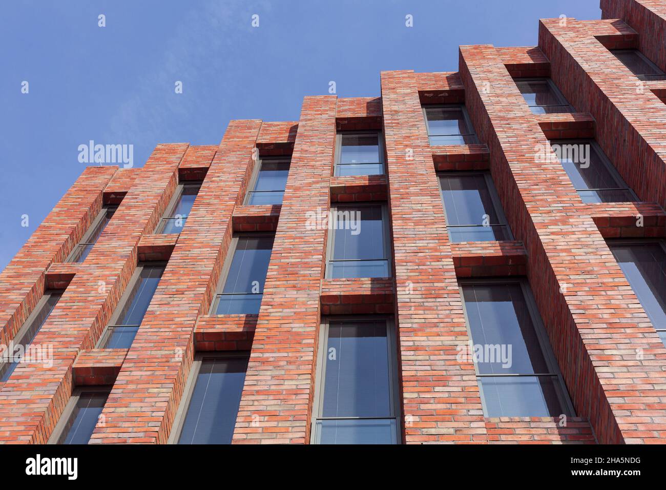 building of the hanova housing association,hanover,lower saxony,germany ...
