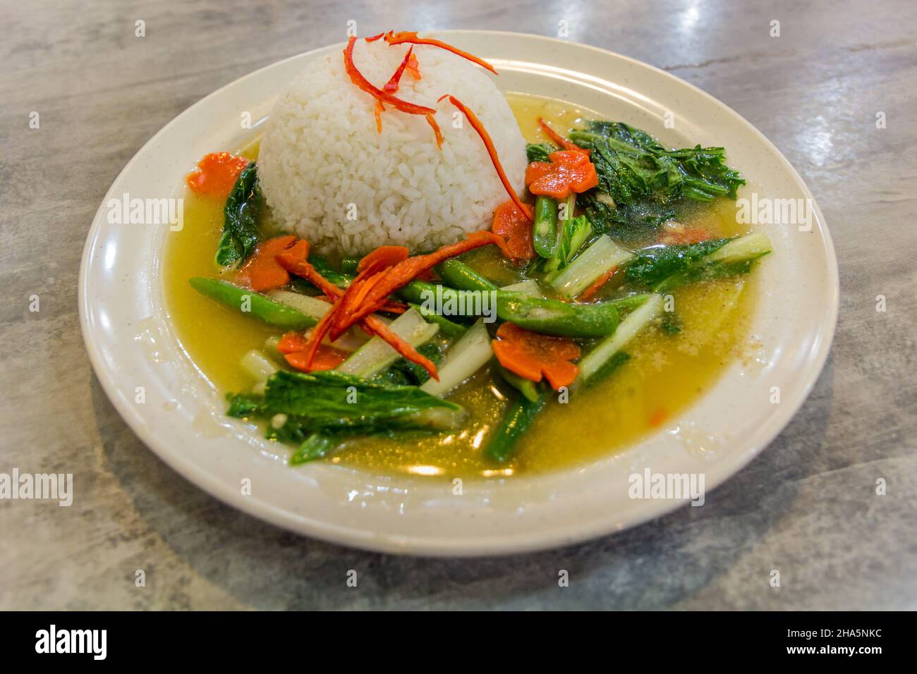 Nasi paprik biasa, stir fries chilli meal Stock Photo - Alamy