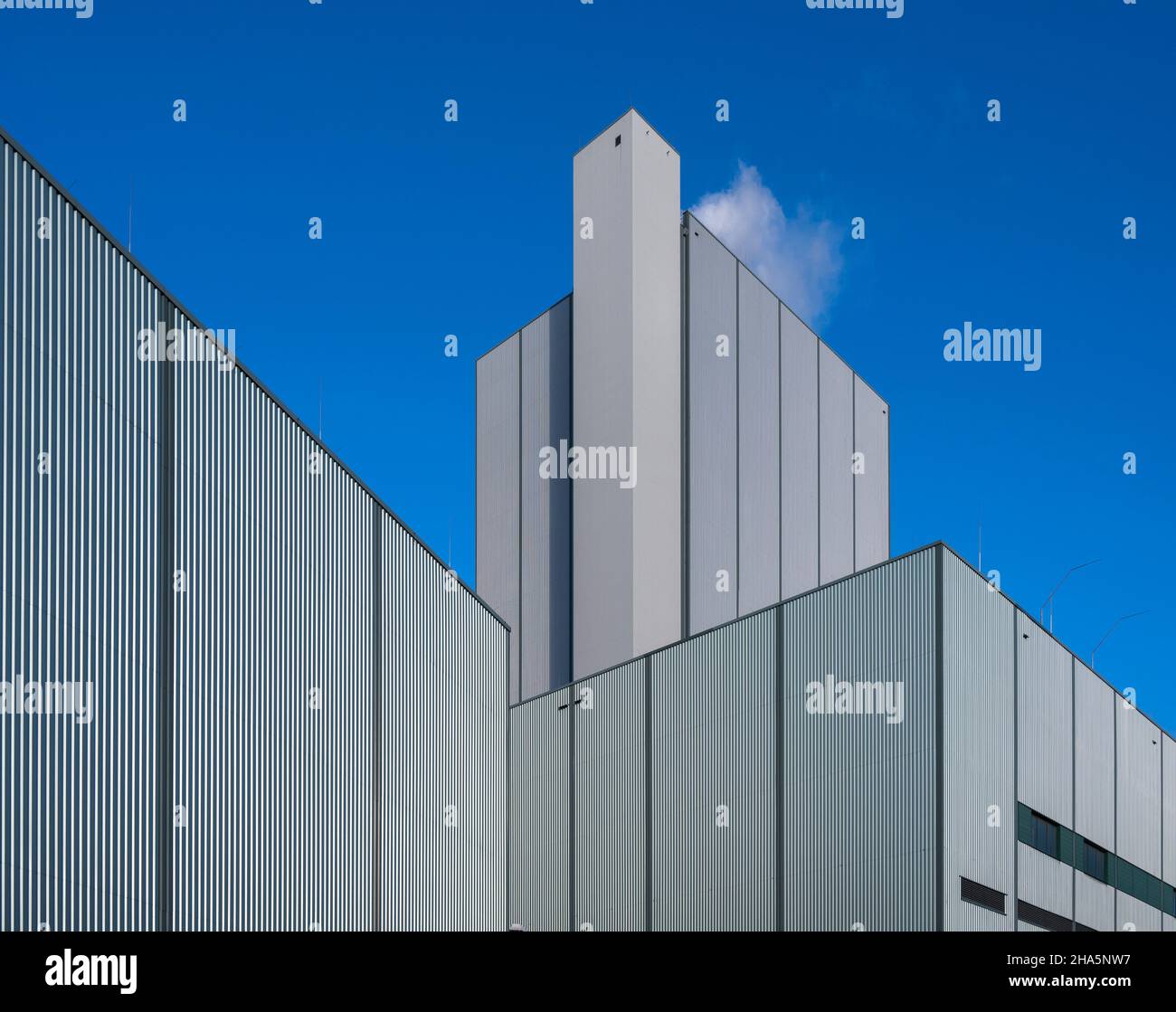 steag thermal power station walsum,blue sky Stock Photo - Alamy