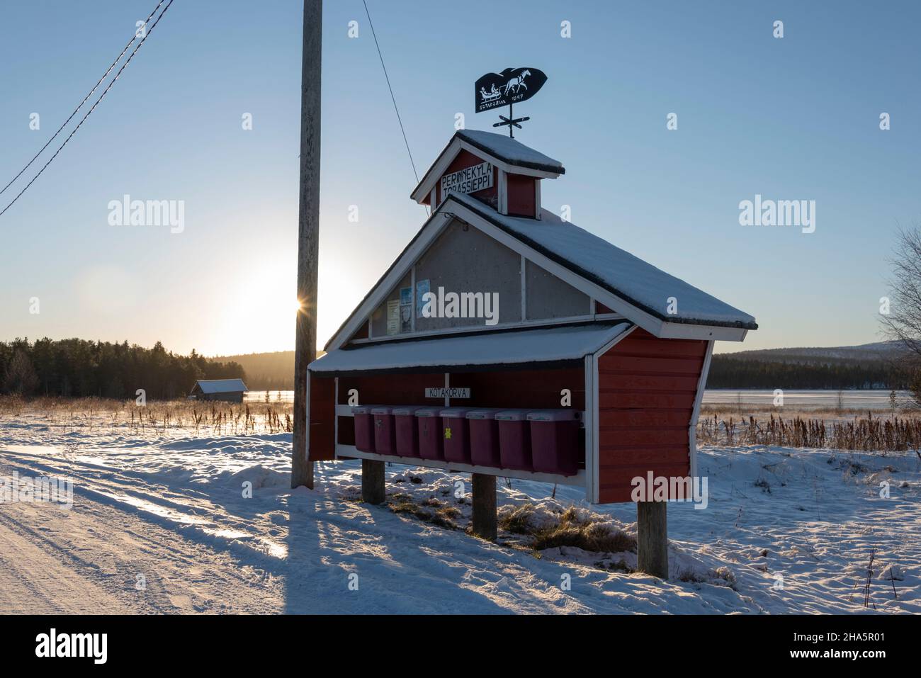 Finland mailboxes hi-res stock photography and images - Alamy