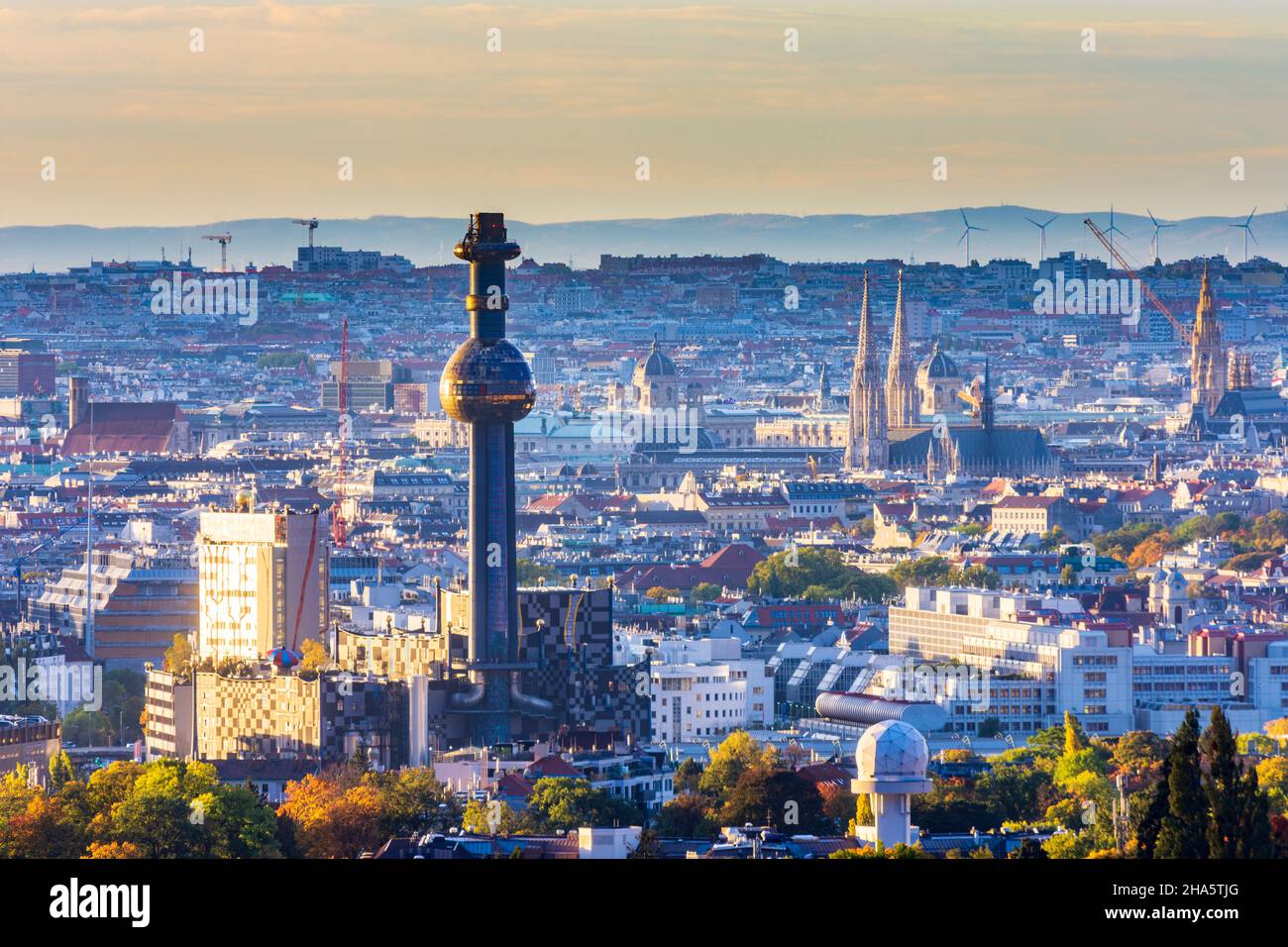 vienna,müllverbrennungsanlage (waste incineration plant) spittelau ...
