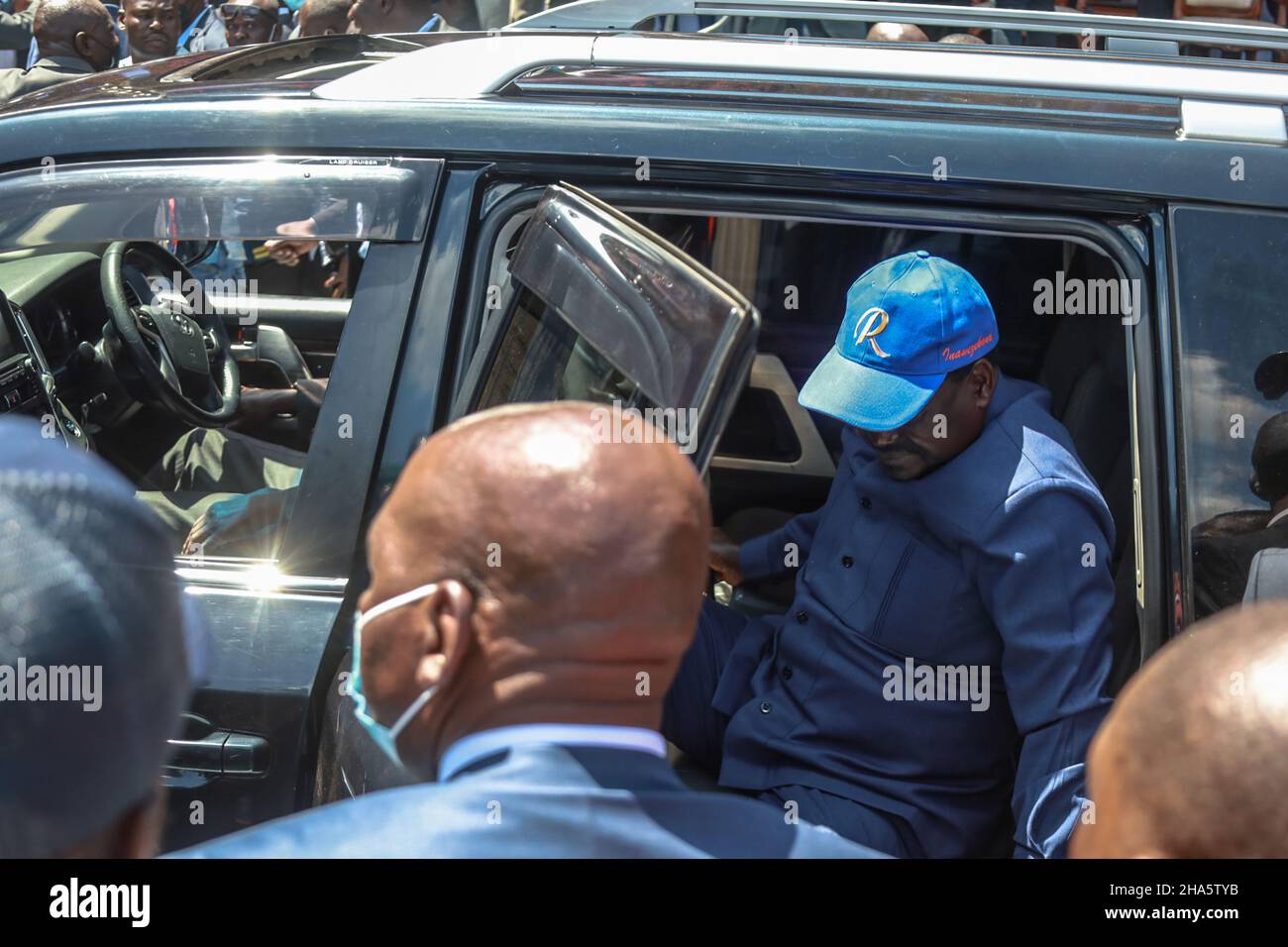 Nairobi, Kenya. 10th Dec, 2021. Former prime minister H.E Raila Amolo ...