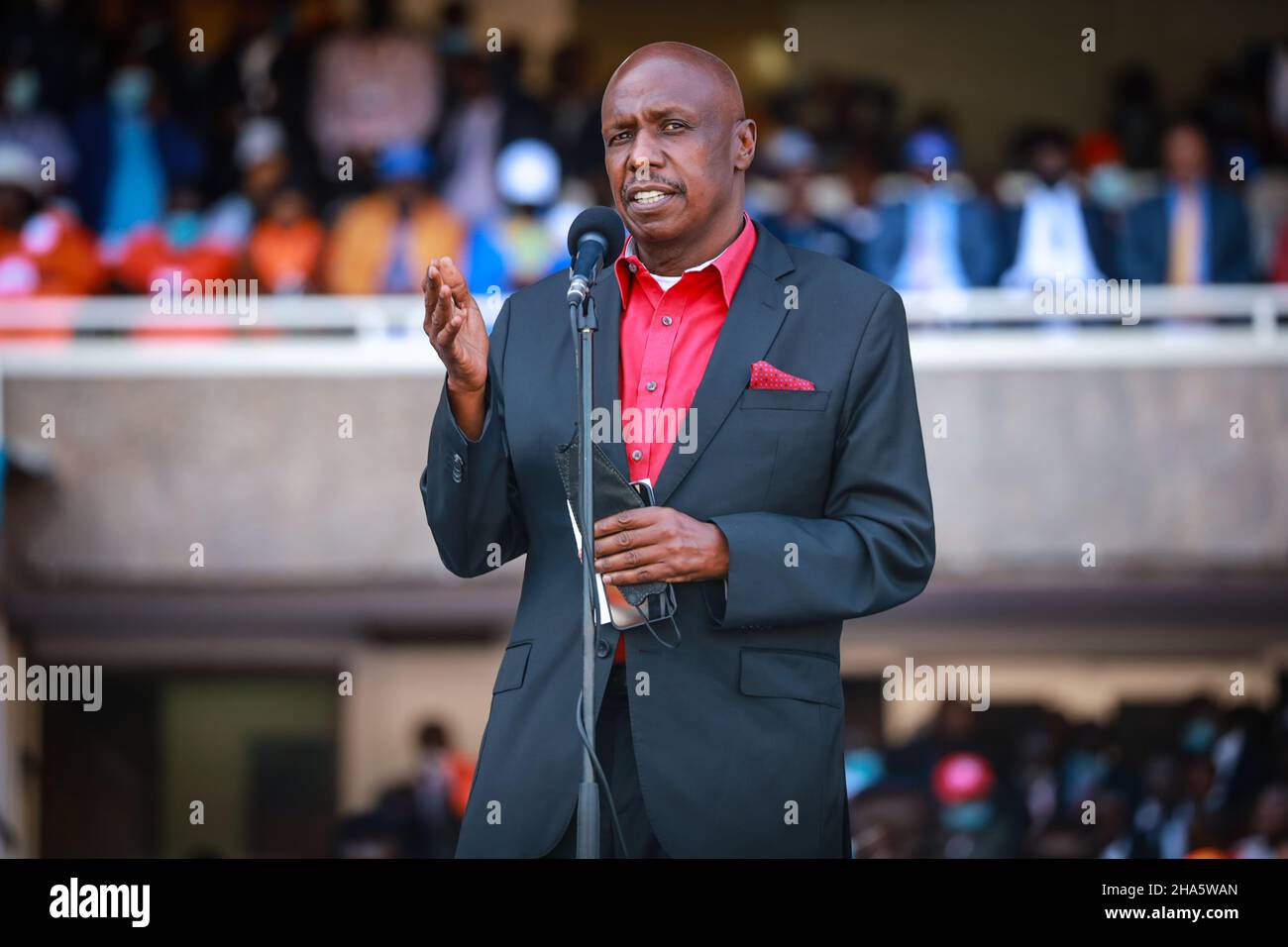 Nairobi, Kenya. 10th Dec, 2021. Kenya Nationa African Union (KANU ...