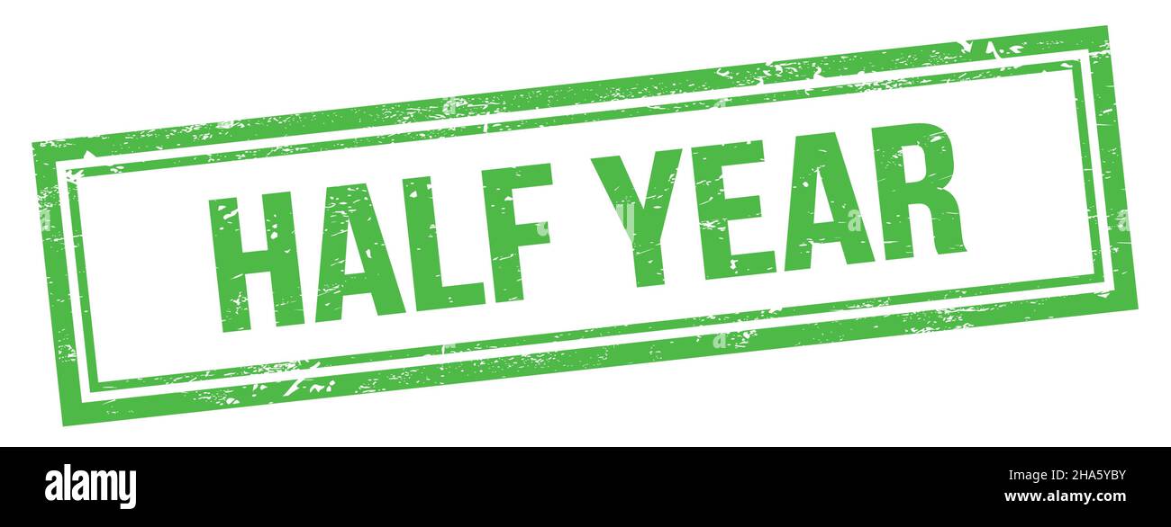 Half year stamp hi-res stock photography and images - Alamy