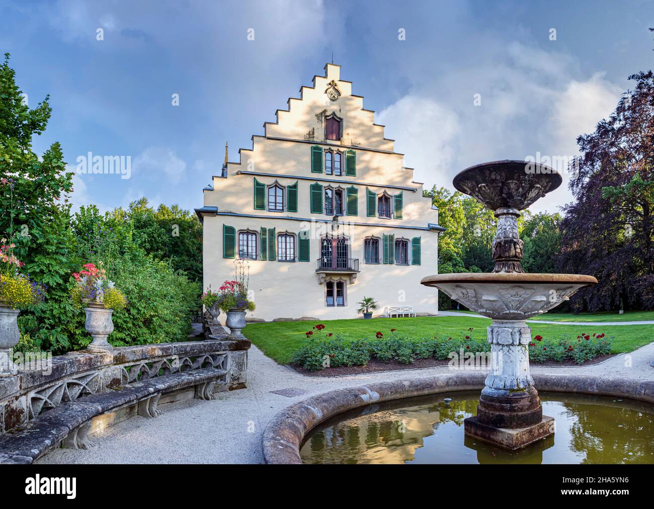 Rosenau Castle in Roedental, Upper Franconia, Bavaria, Germany Stock ...