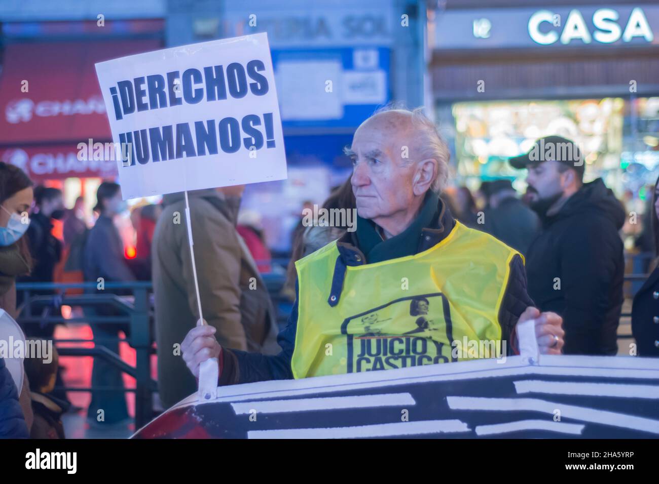 International Human Rights Day rally Madrid along with 30 other groups ...