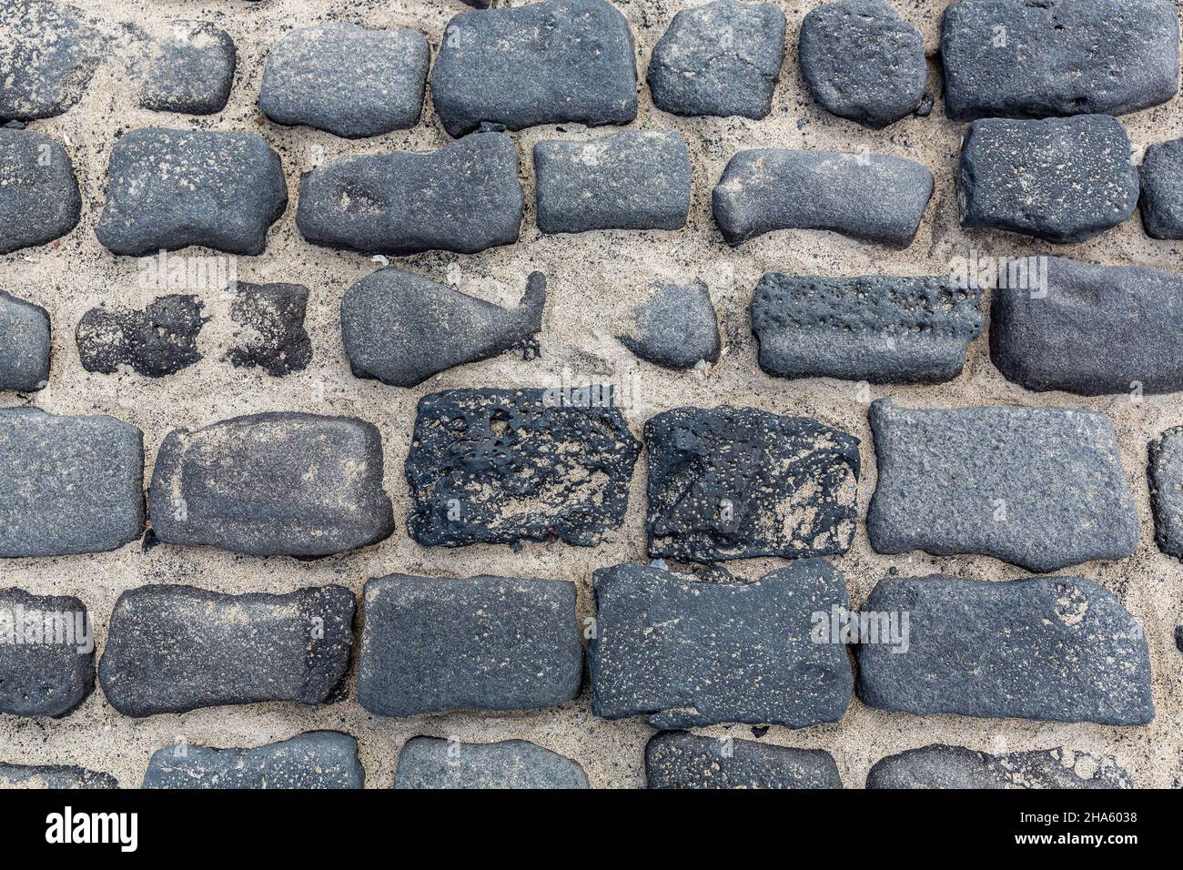lava stone paving stones,arrieta,lanzarote,canaries,canary islands ...