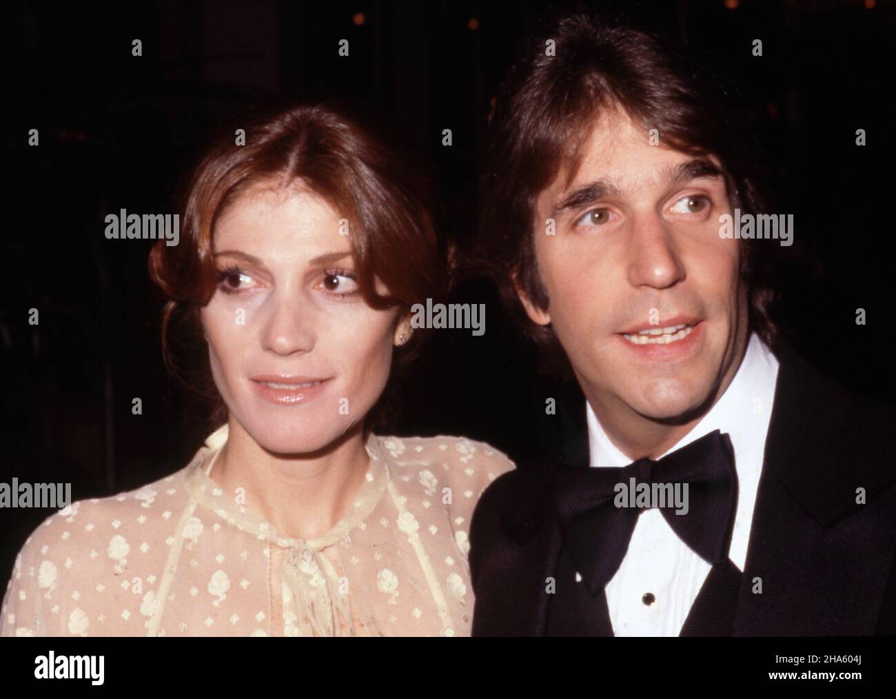 Henry Winkler and Stacey Weitzman Circa 1977 Credit: Ralph Dominguez ...