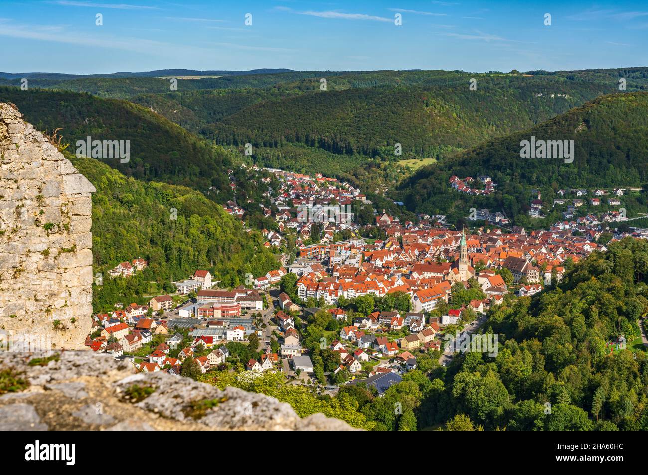 Germany baden wuerttemberg bad urach city hi-res stock photography and ...