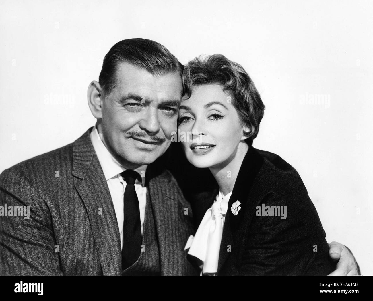 CLARK GABLE and LILLI PALMER Publicity Portrait in BUT NOT FOR ME 1959 ...